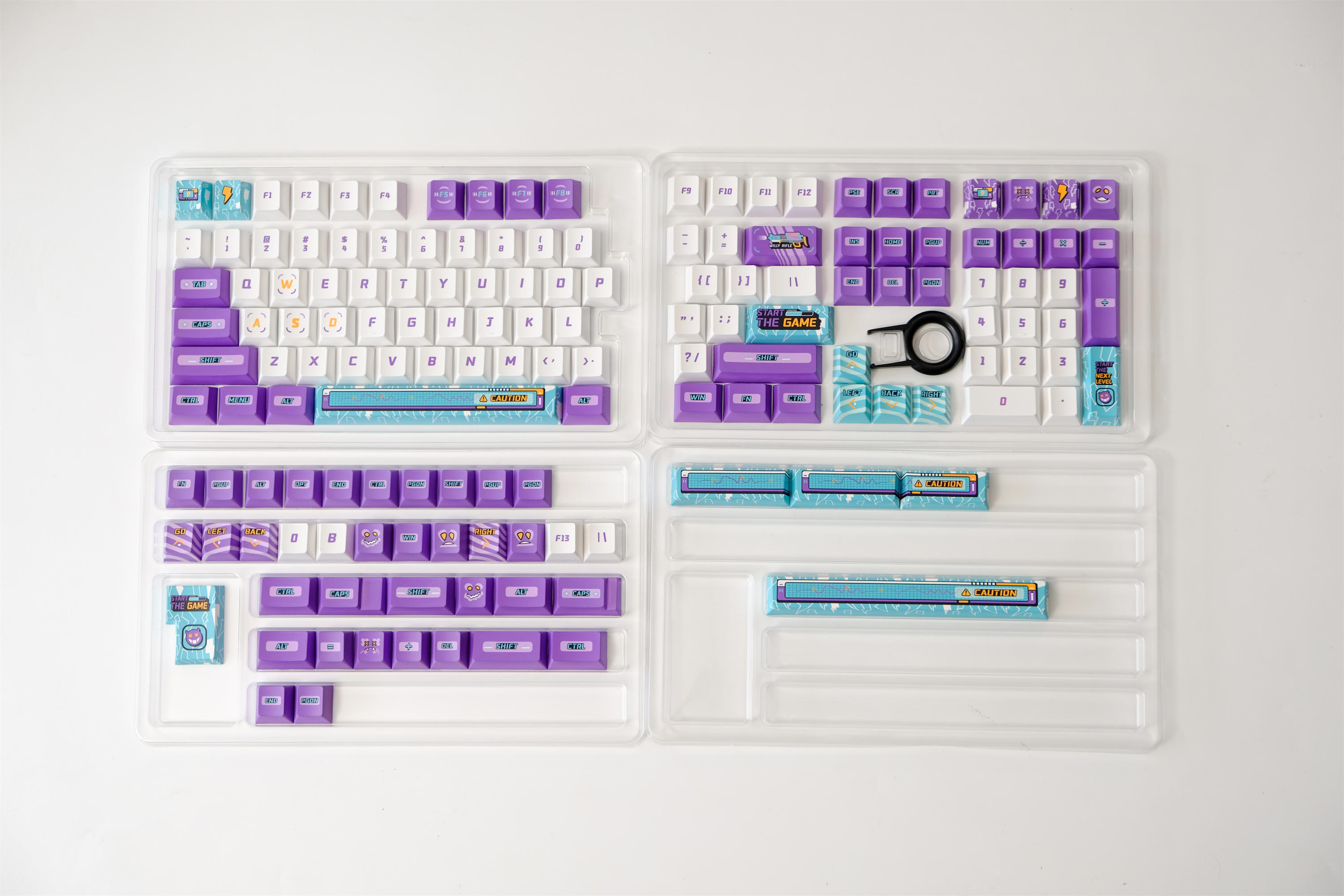 GMK Video Games Keycaps Set 151 Keys PBT Keyboard Cap Cherry Profile ...