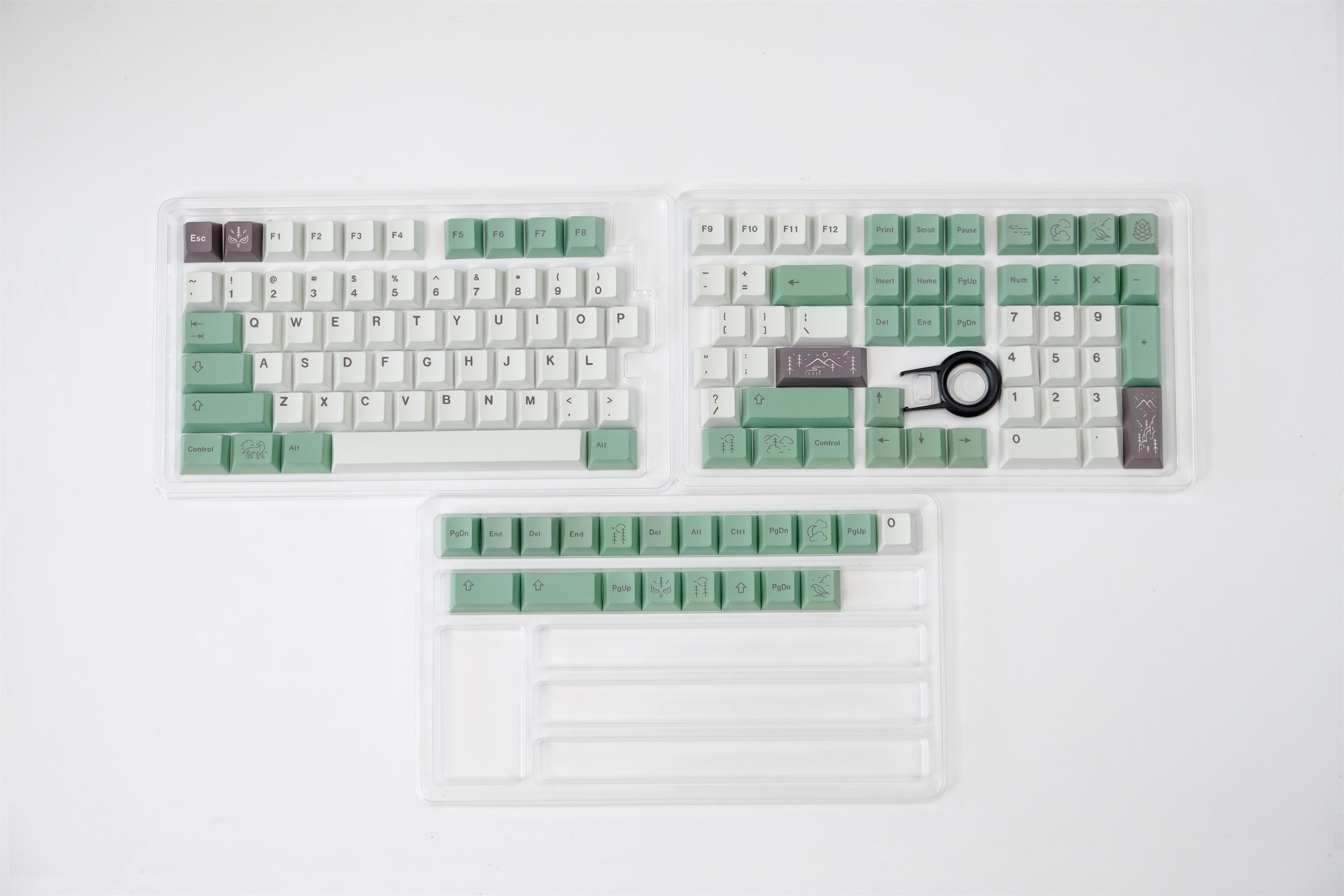 GMK Mist Keycaps Set 129 Keys PBT Keyboard Cap Cherry Profile GMK game ...