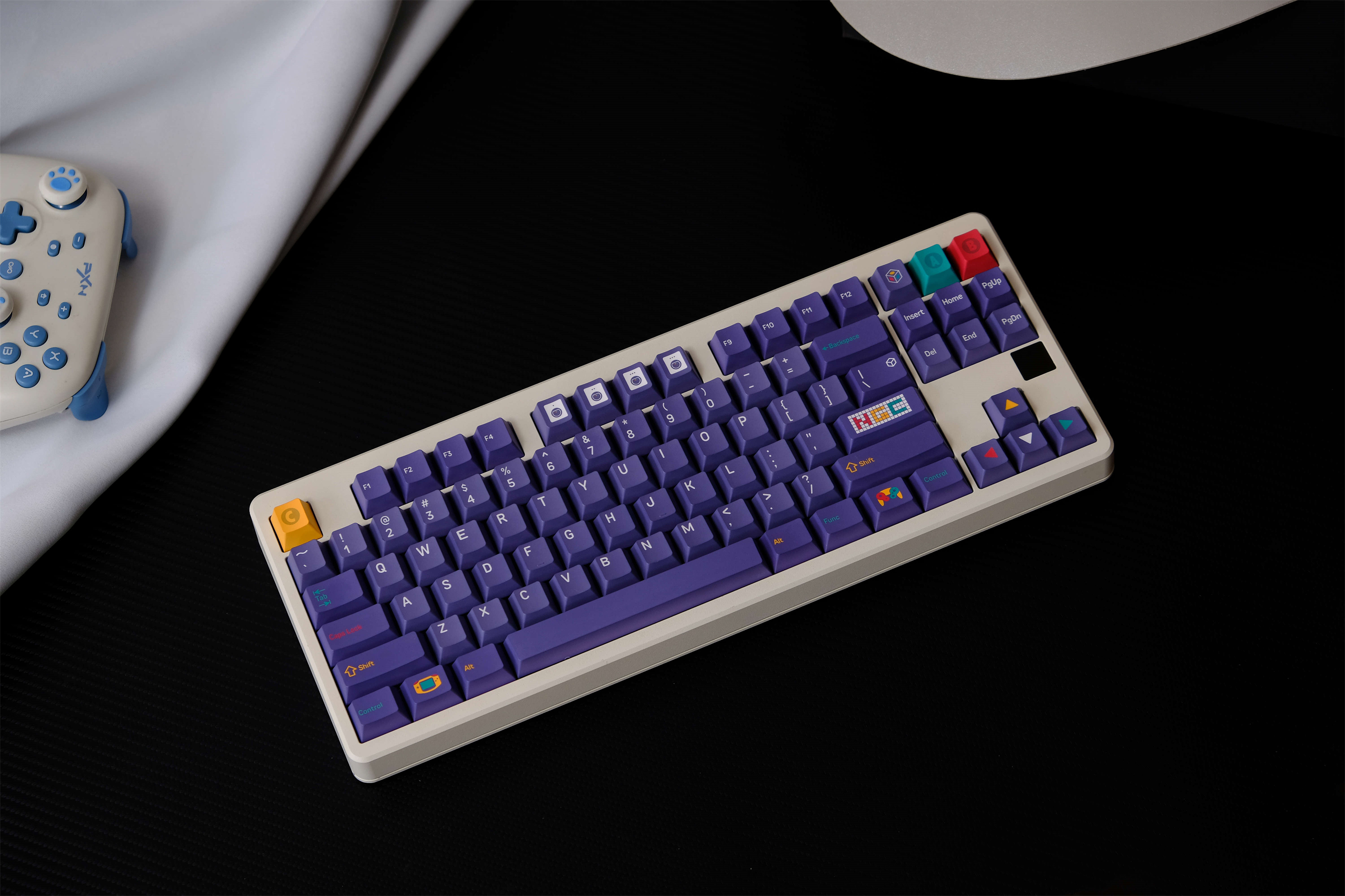 GMK NGC Keycaps Set 151 Keys PBT Keyboard Cap Cherry Profile GMK game ...