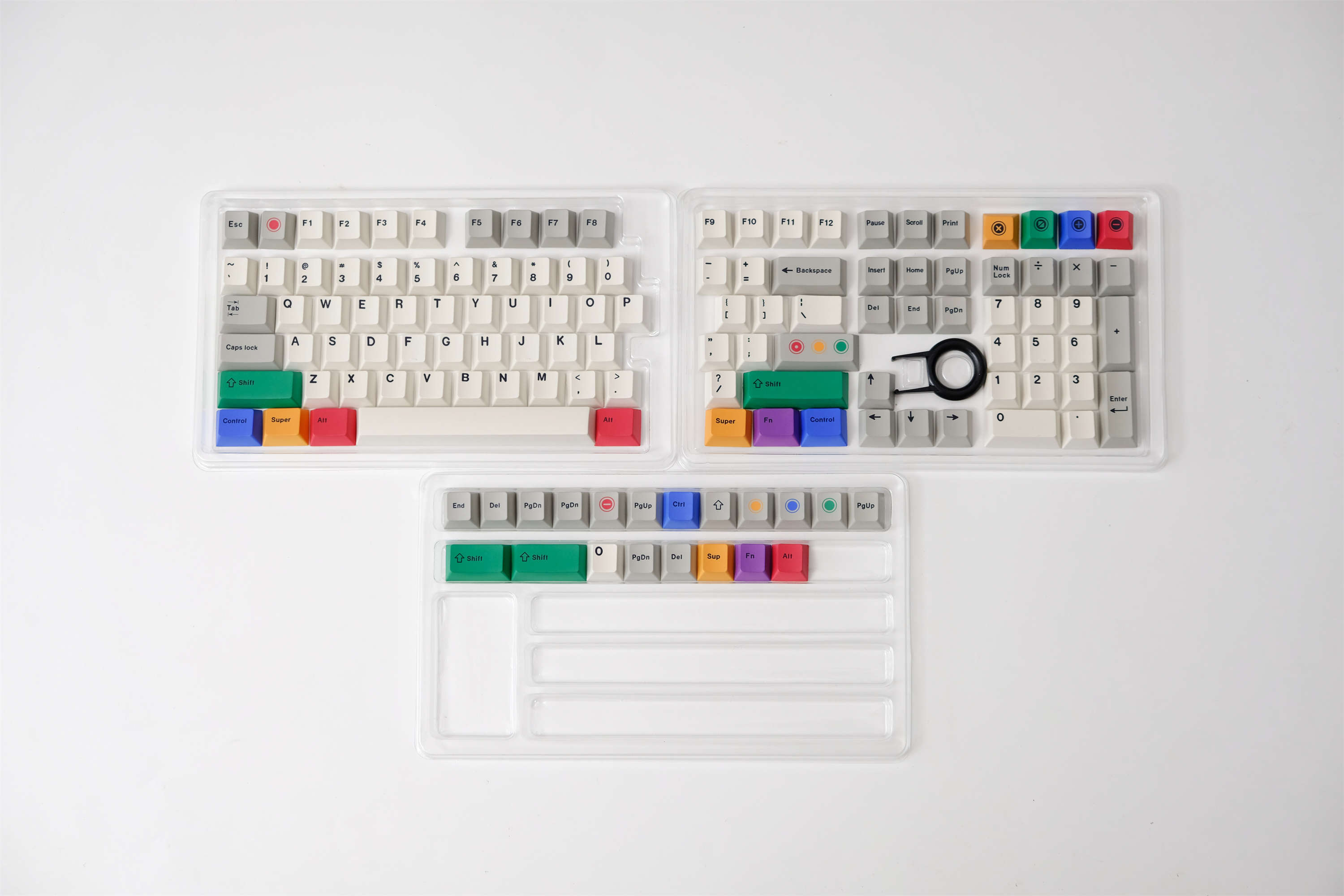 GMK White Light Keycaps Set 129 Keys PBT Keyboard Cap Cherry Profile ...