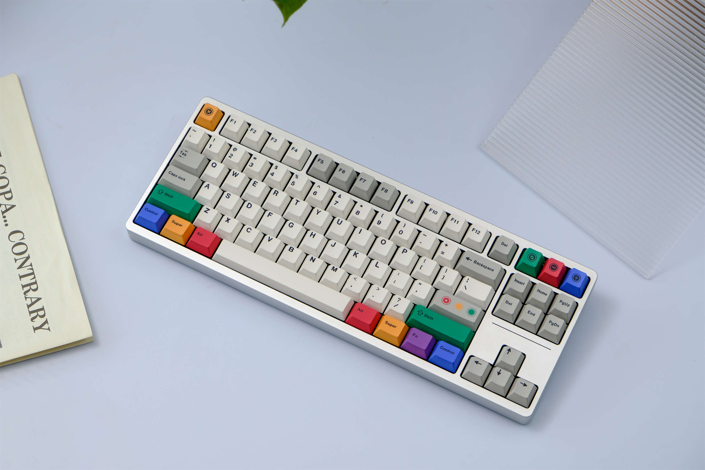 GMK White Light Keycaps Set 129 Keys PBT Keyboard Cap Cherry Profile ...