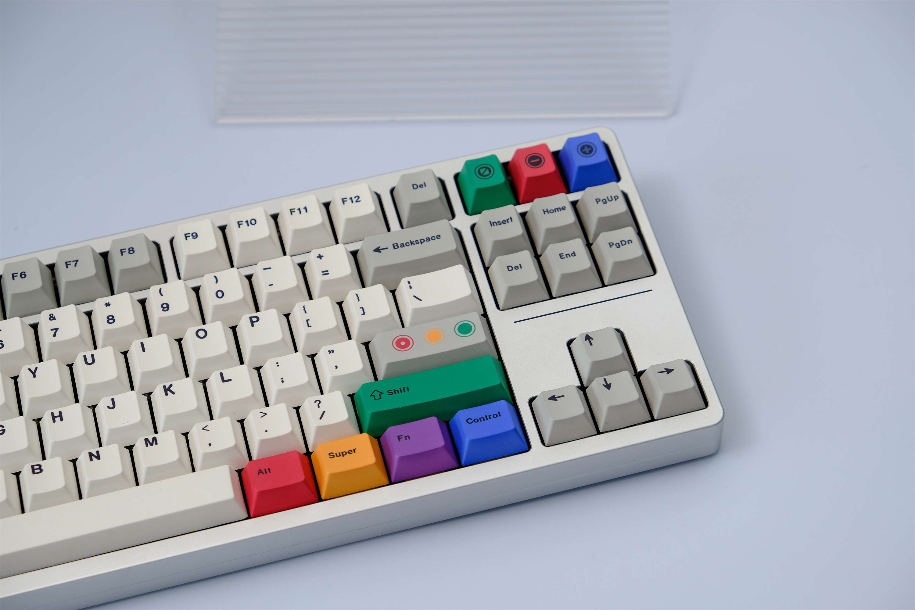 GMK White Light Keycaps Set 129 Keys PBT Keyboard Cap Cherry Profile ...