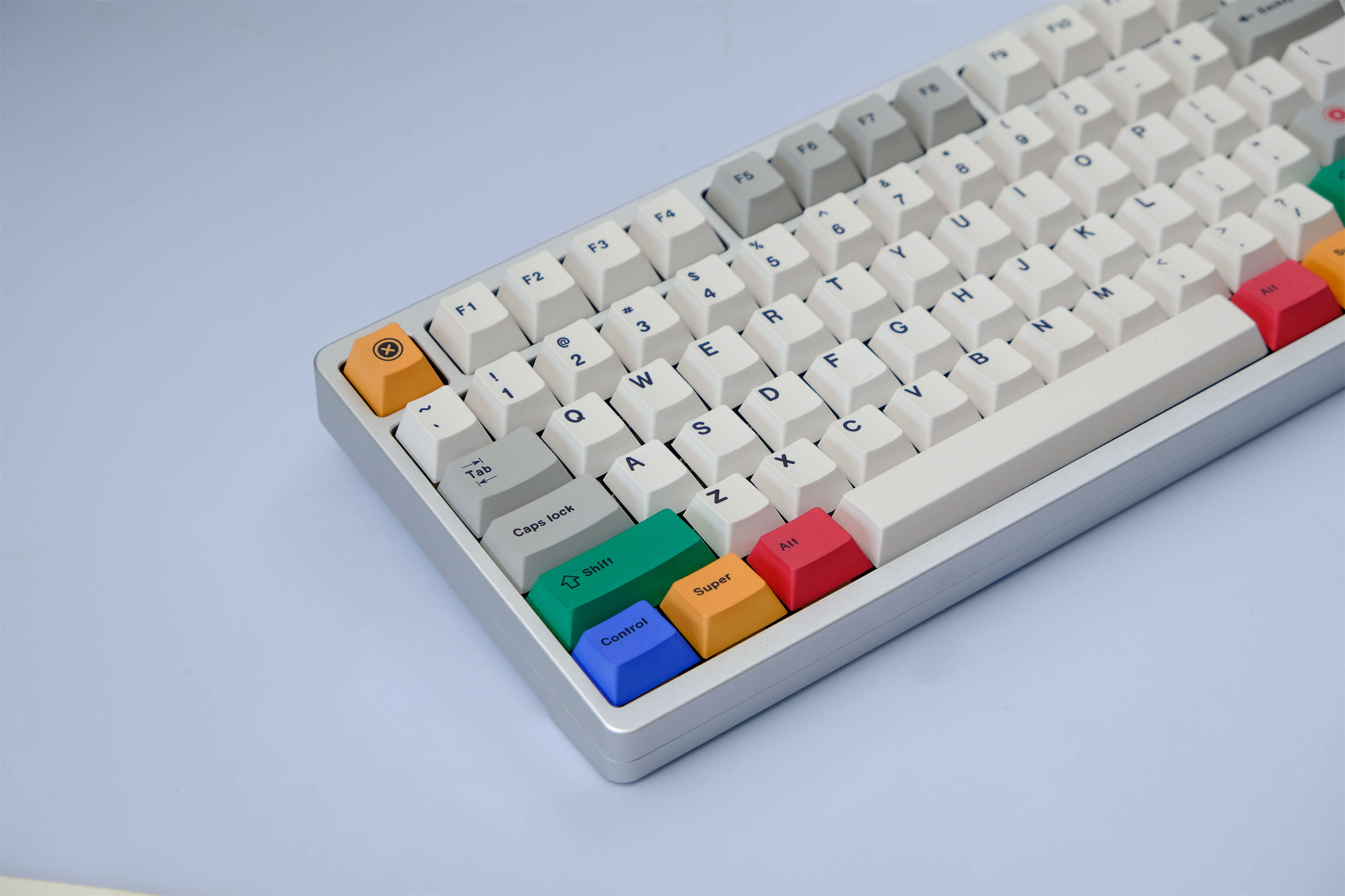 GMK White Light Keycaps Set 129 Keys PBT Keyboard Cap Cherry Profile ...
