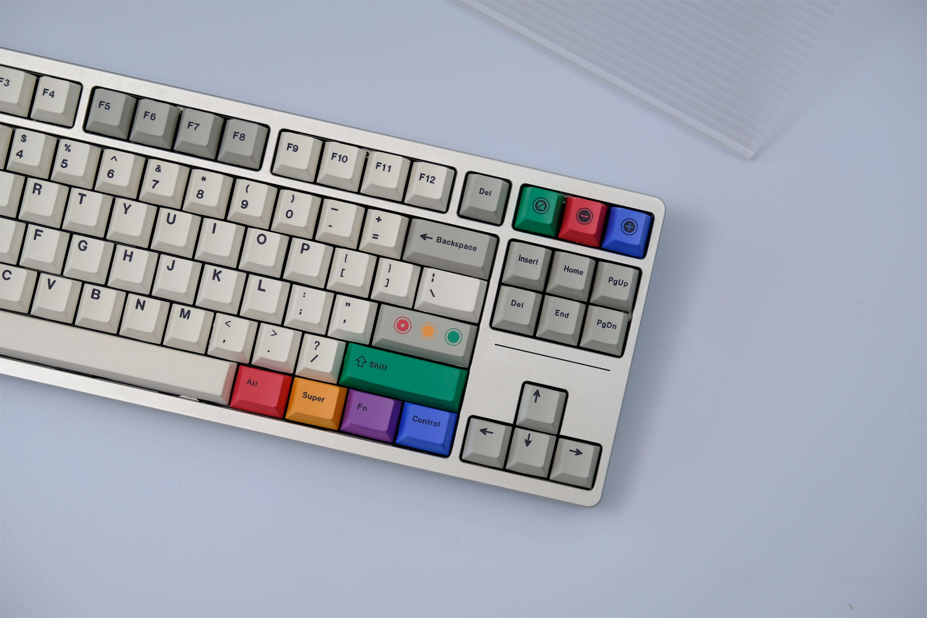 GMK White Light Keycaps Set 129 Keys PBT Keyboard Cap Cherry Profile ...
