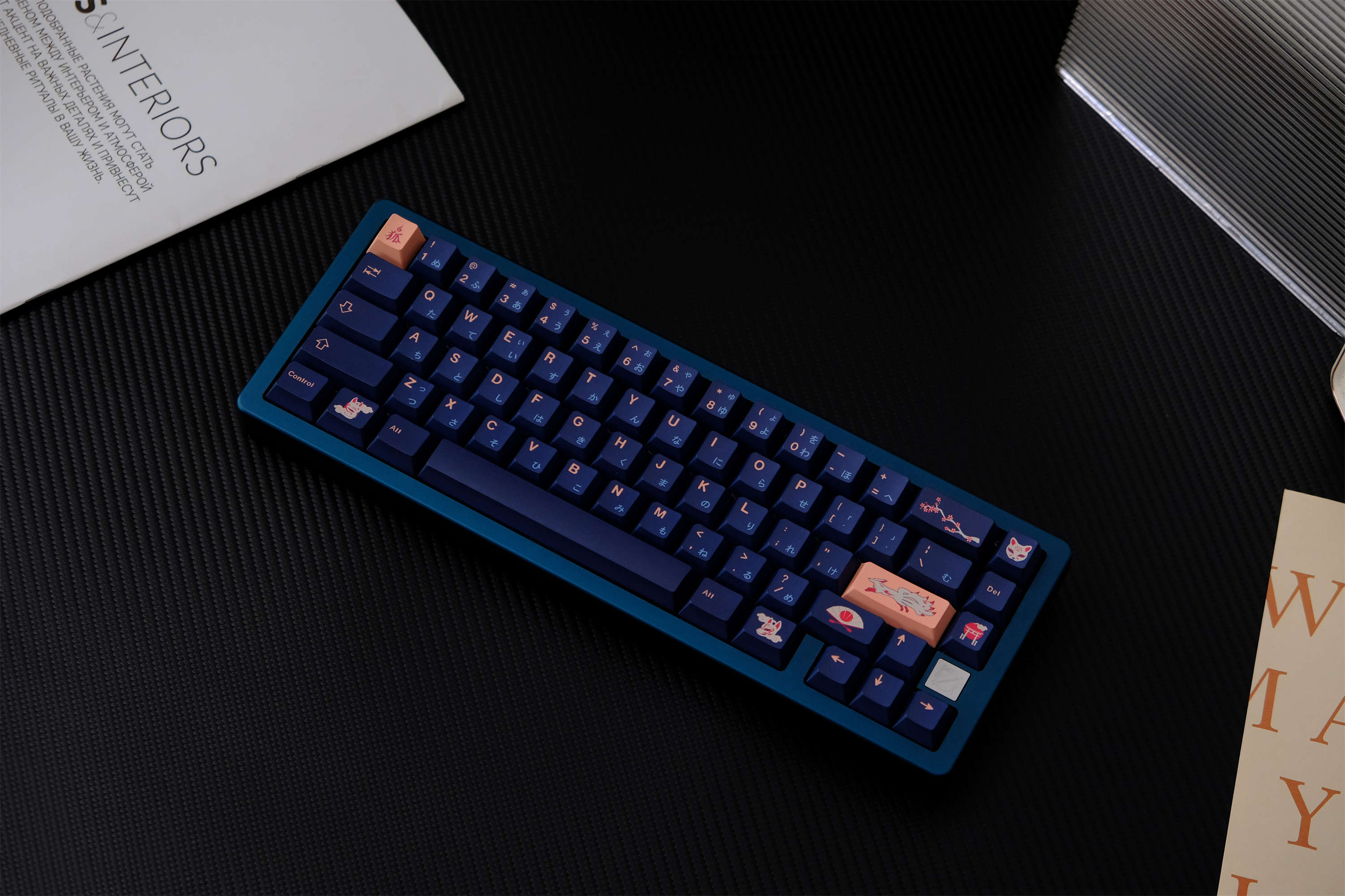 GMK Fox Keycaps Set 129 Keys PBT Keyboard Cap Cherry Profile GMK game ...