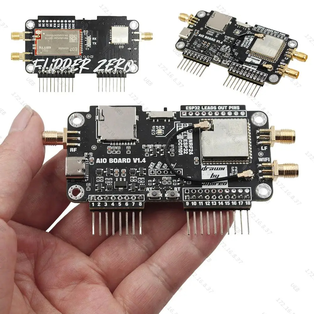 For Flipper Zero Multiboard Expansion Board 24g Module Nrf Mousejacker Wifi Nrf24esp32 