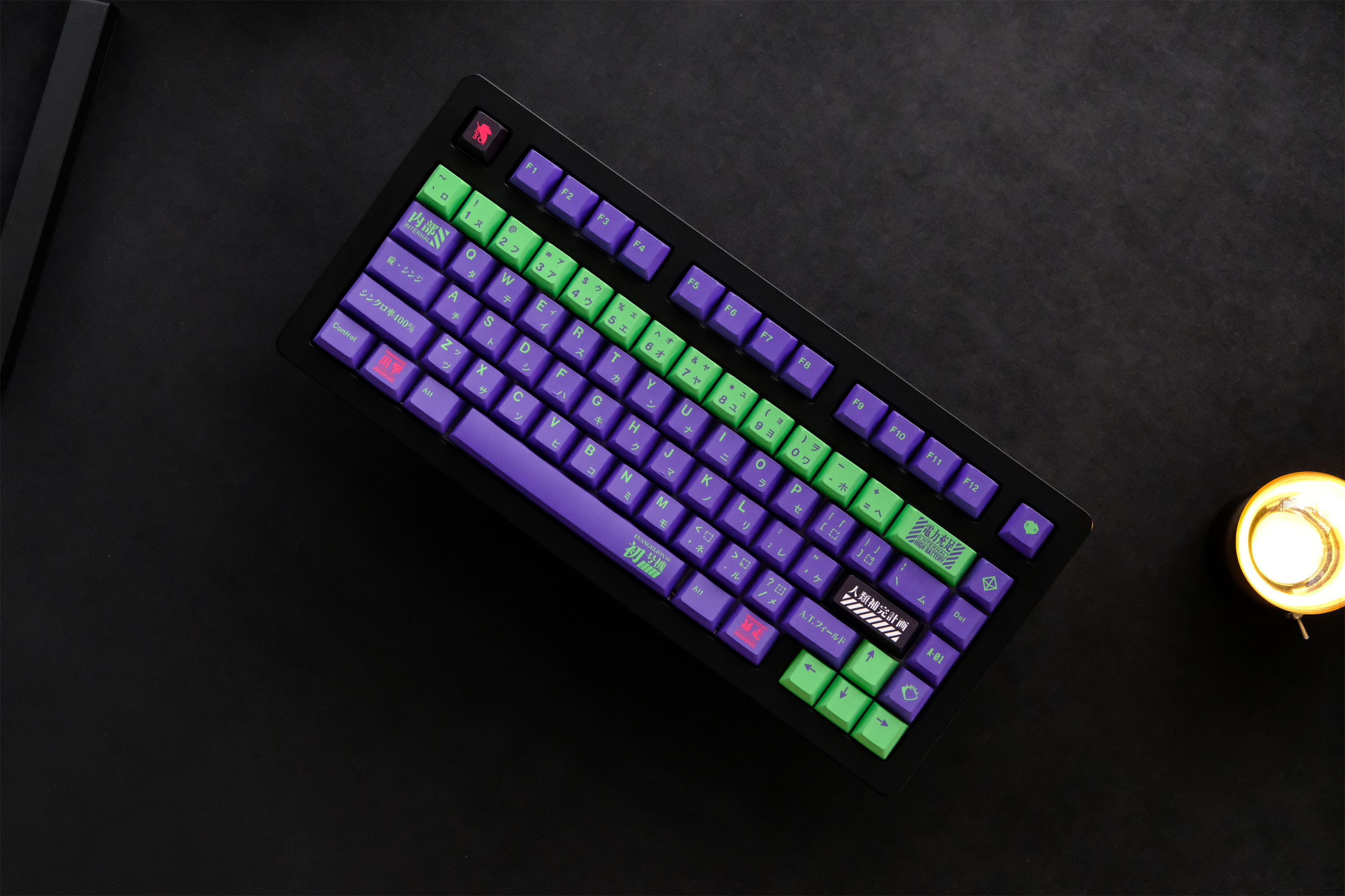 GMK EVA Keycaps Set 129 Keys PBT Keyboard Cap Cherry Profile GMK game ...