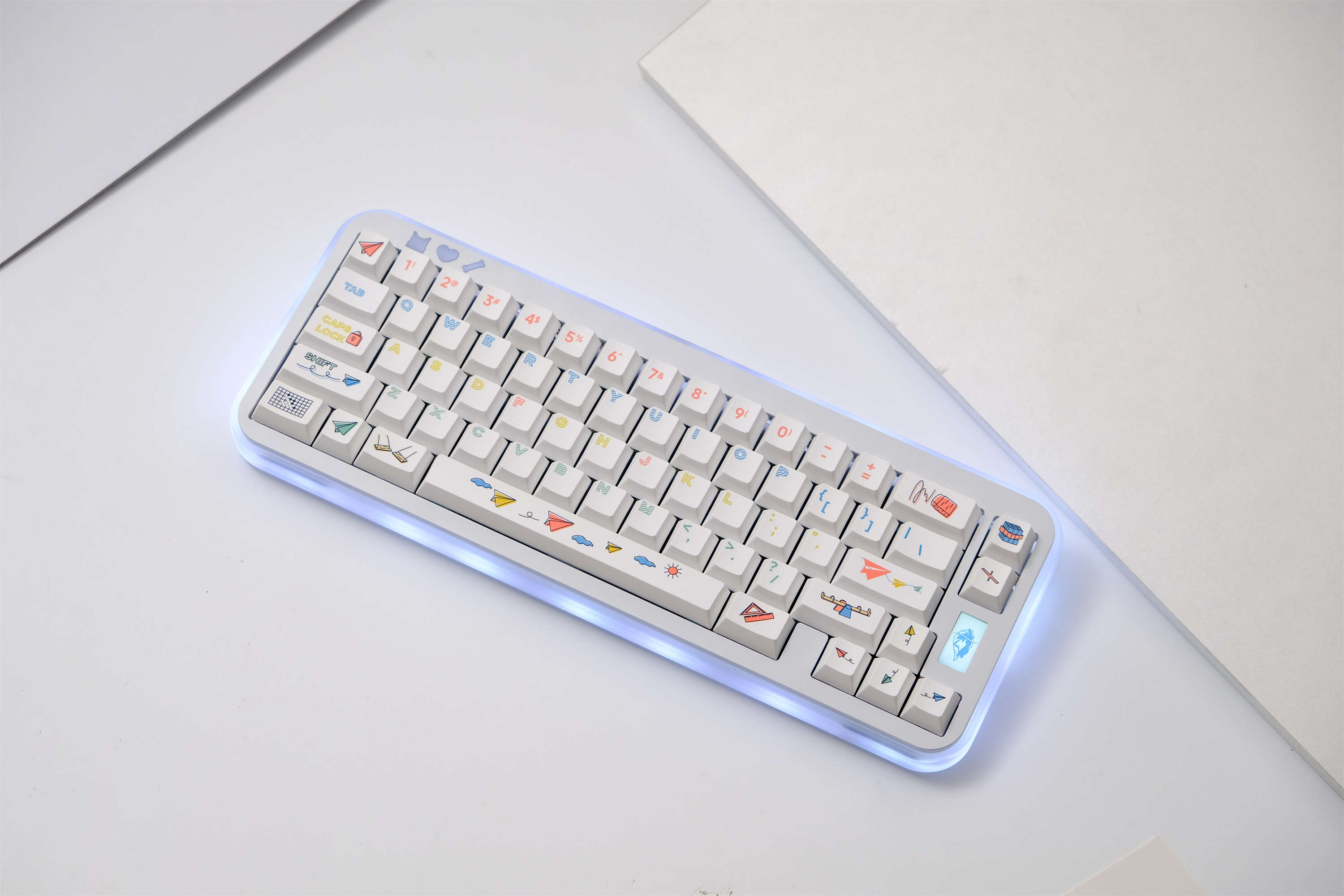 GMK Paper Plane Keycaps Set 151 Keys PBT Keyboard Cap Cherry Profile ...