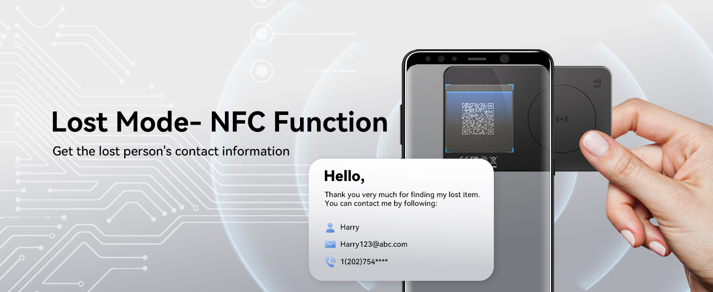 MiLi MiCard Pro NFC Function Smart Anti-Loss Card With Lost Mode For Android | Shopee Malaysia