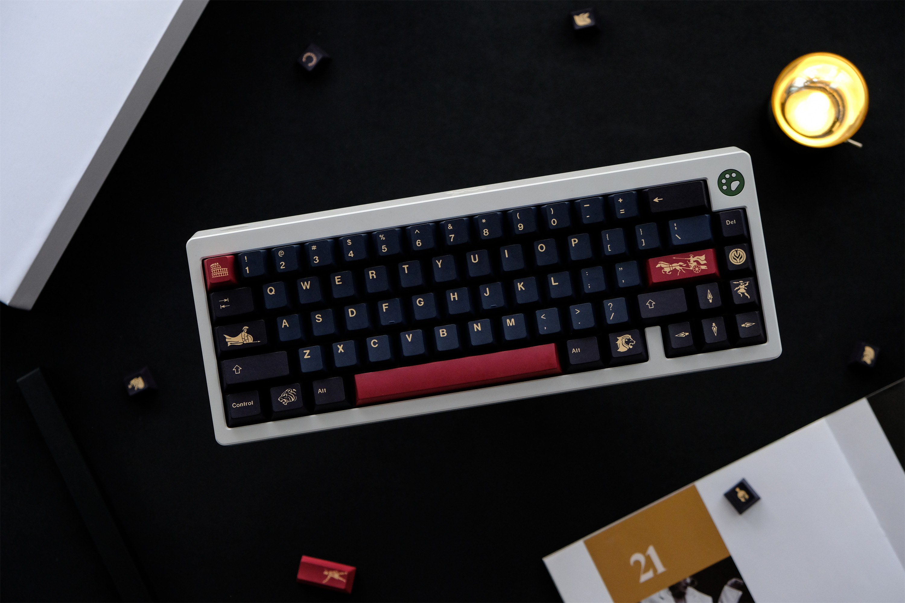 GMK Rome Keycaps Set 129 Key PBT Keyboard Cap Cherry Profile GMK game ...