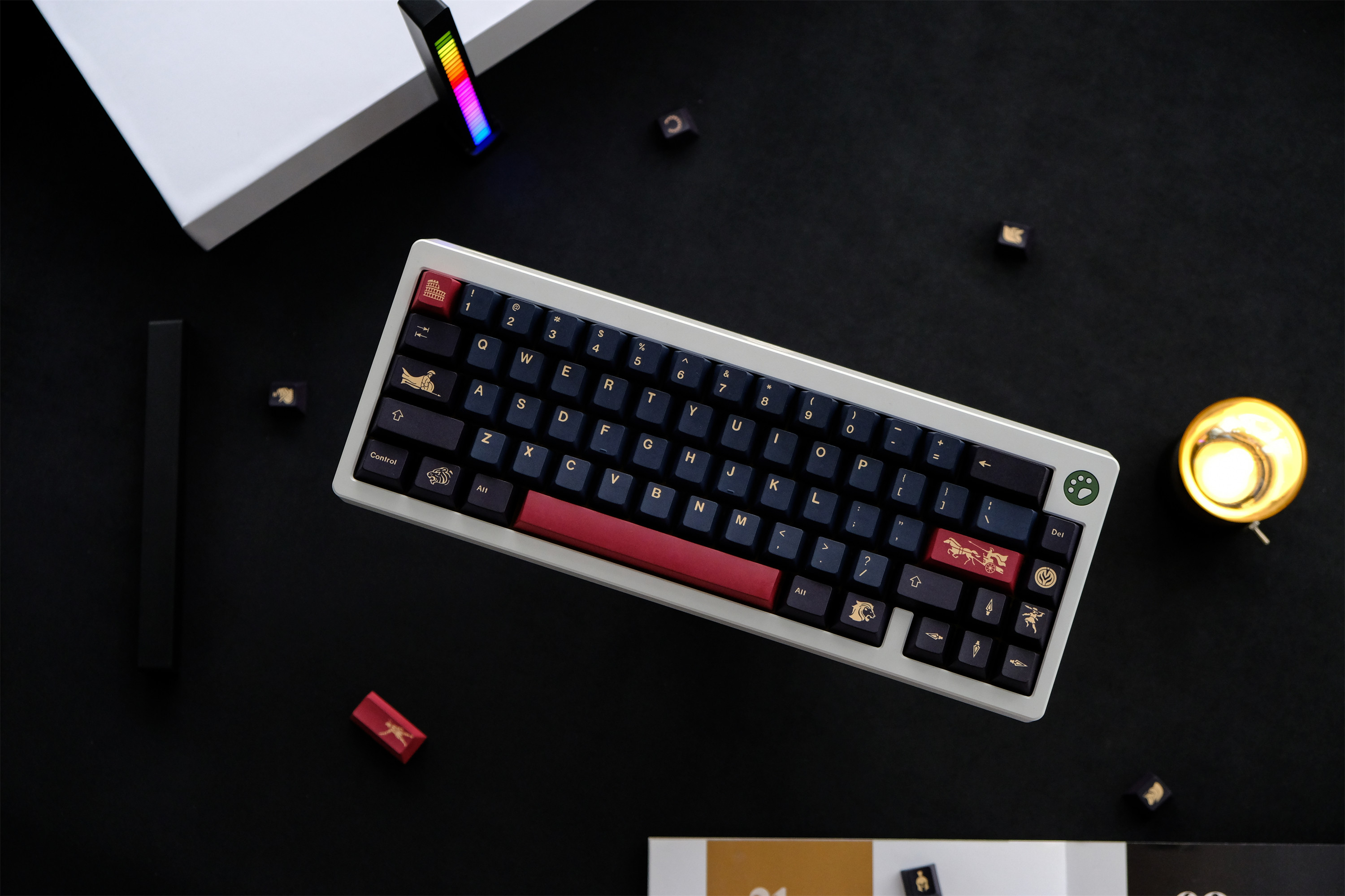 GMK Rome Keycaps Set 129 Key PBT Keyboard Cap Cherry Profile GMK game ...