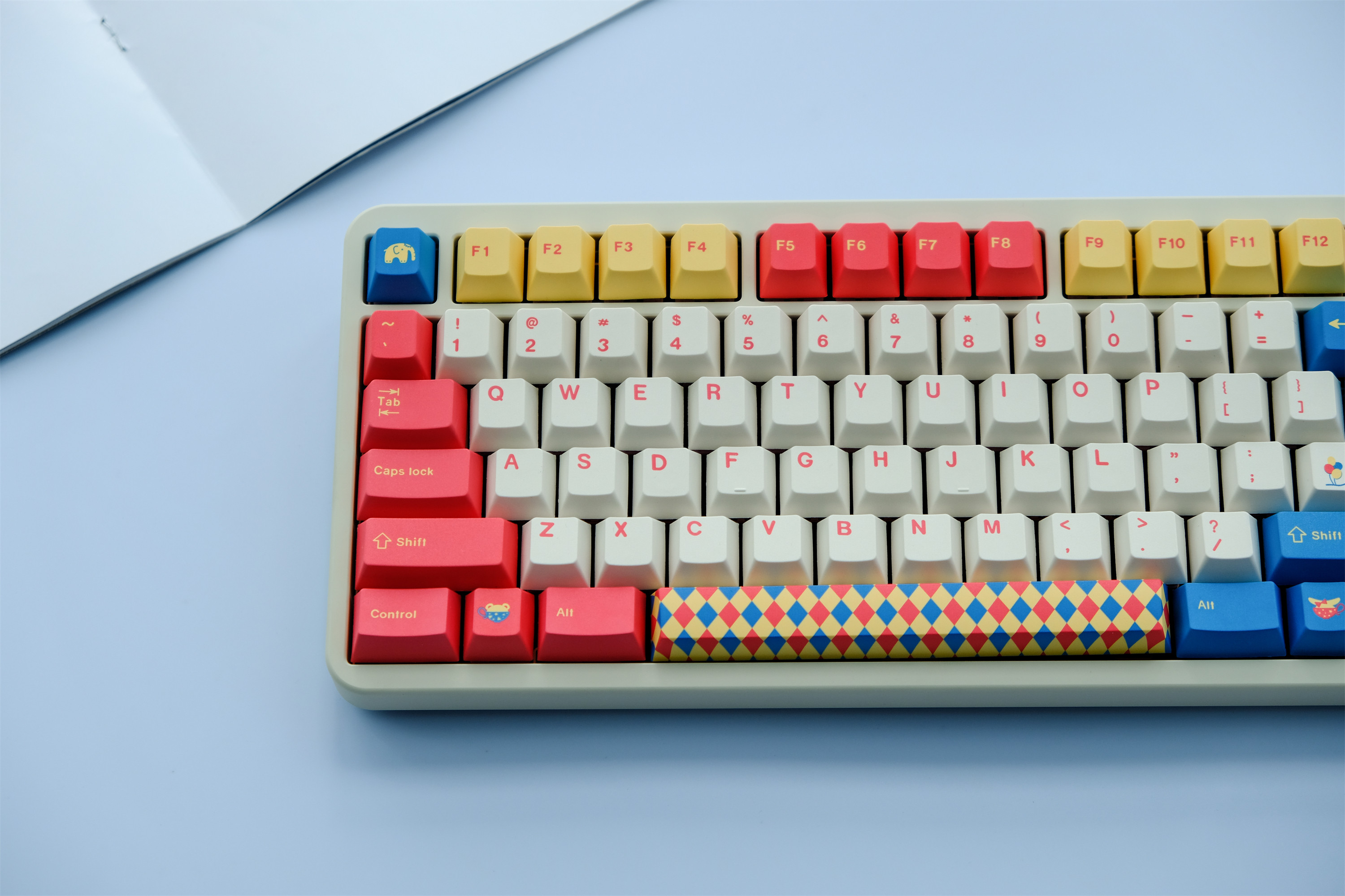GMK Circus Keycaps Set 134 Keys PBT Keyboard Cap Cherry Profile game ...