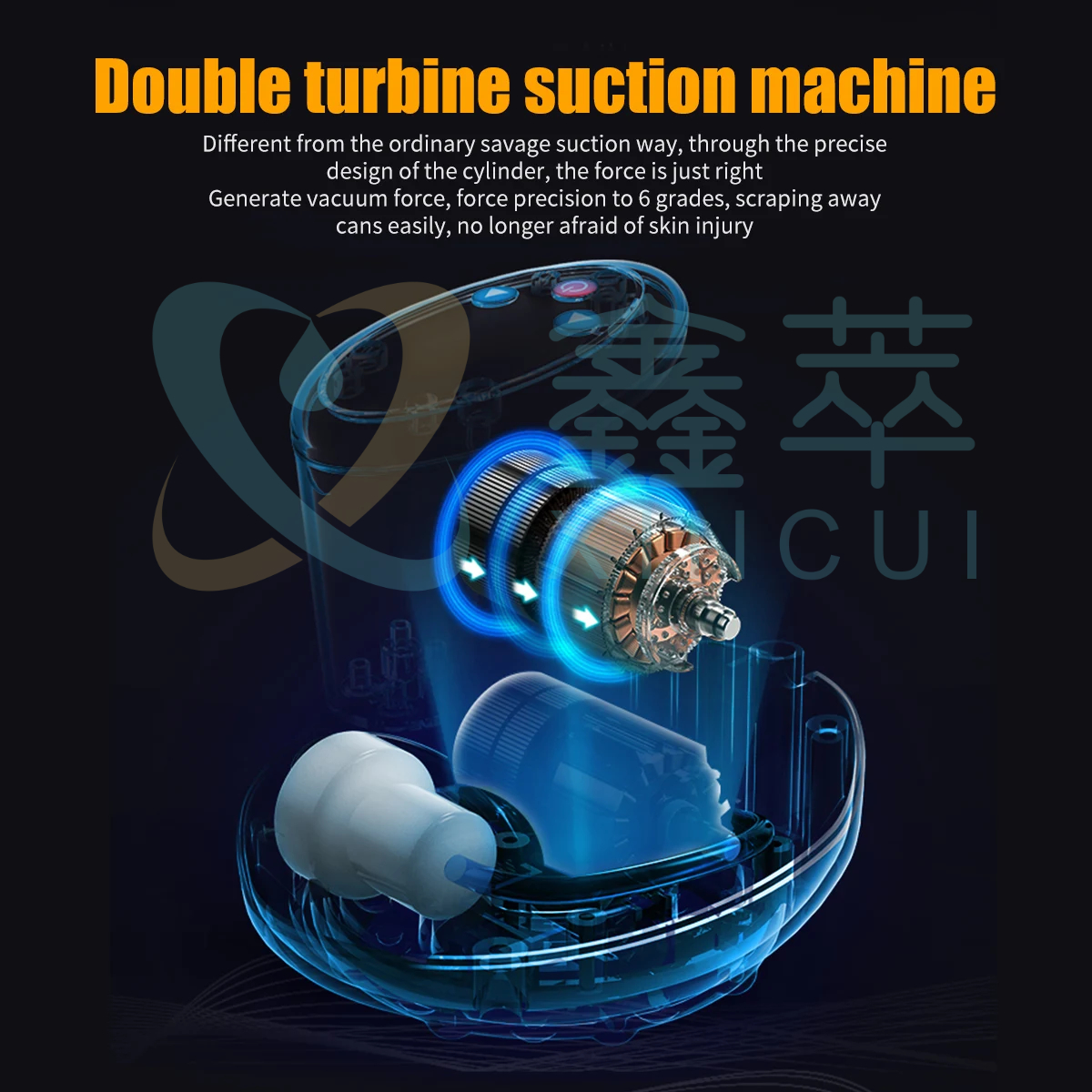 【Ready stock】9-gears Adjustable Electric Gua Sha Scrapping Massager ...