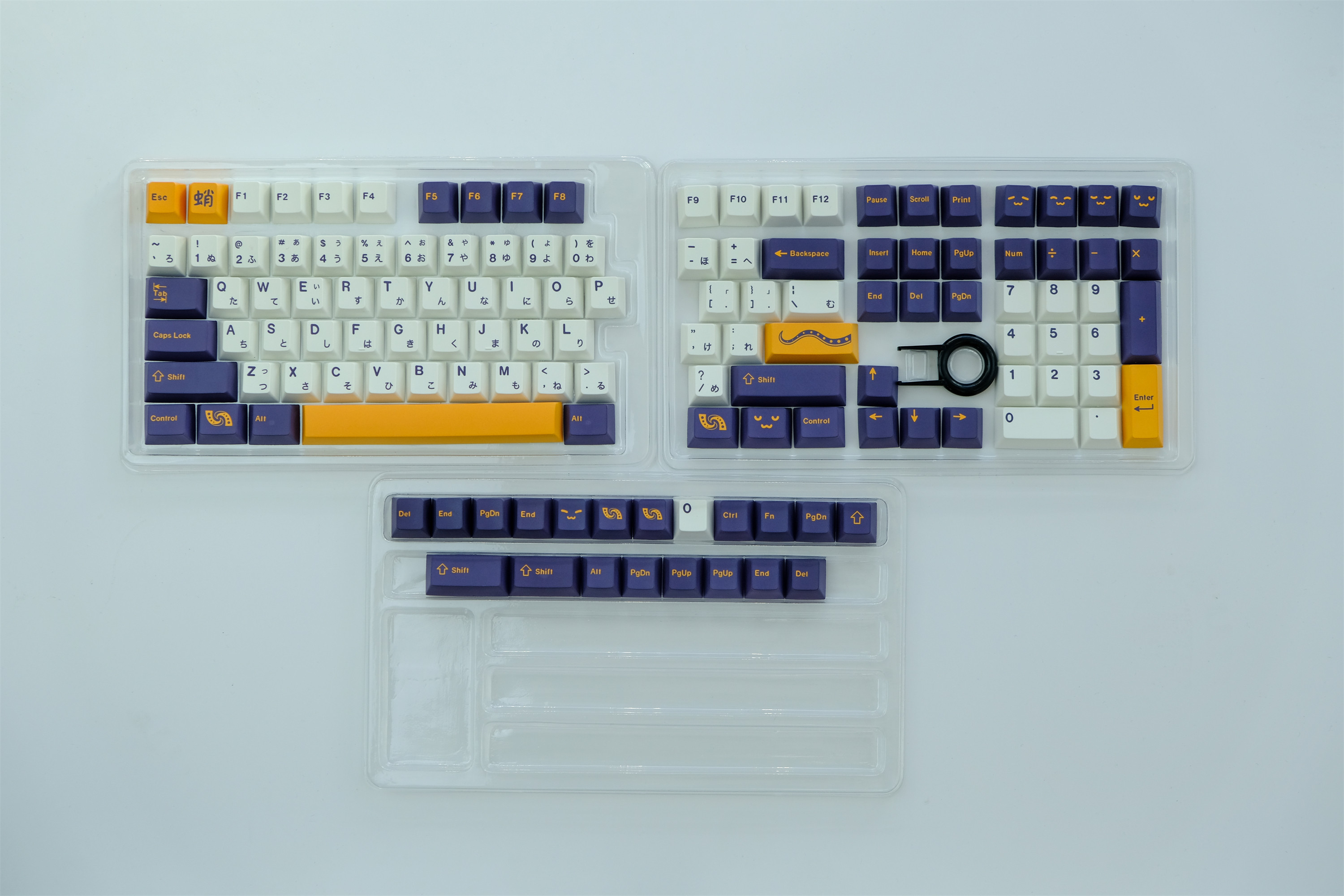 GMK Octopus Keycaps Set 129 Keys PBT Keyboard Cap Cherry Profile game ...