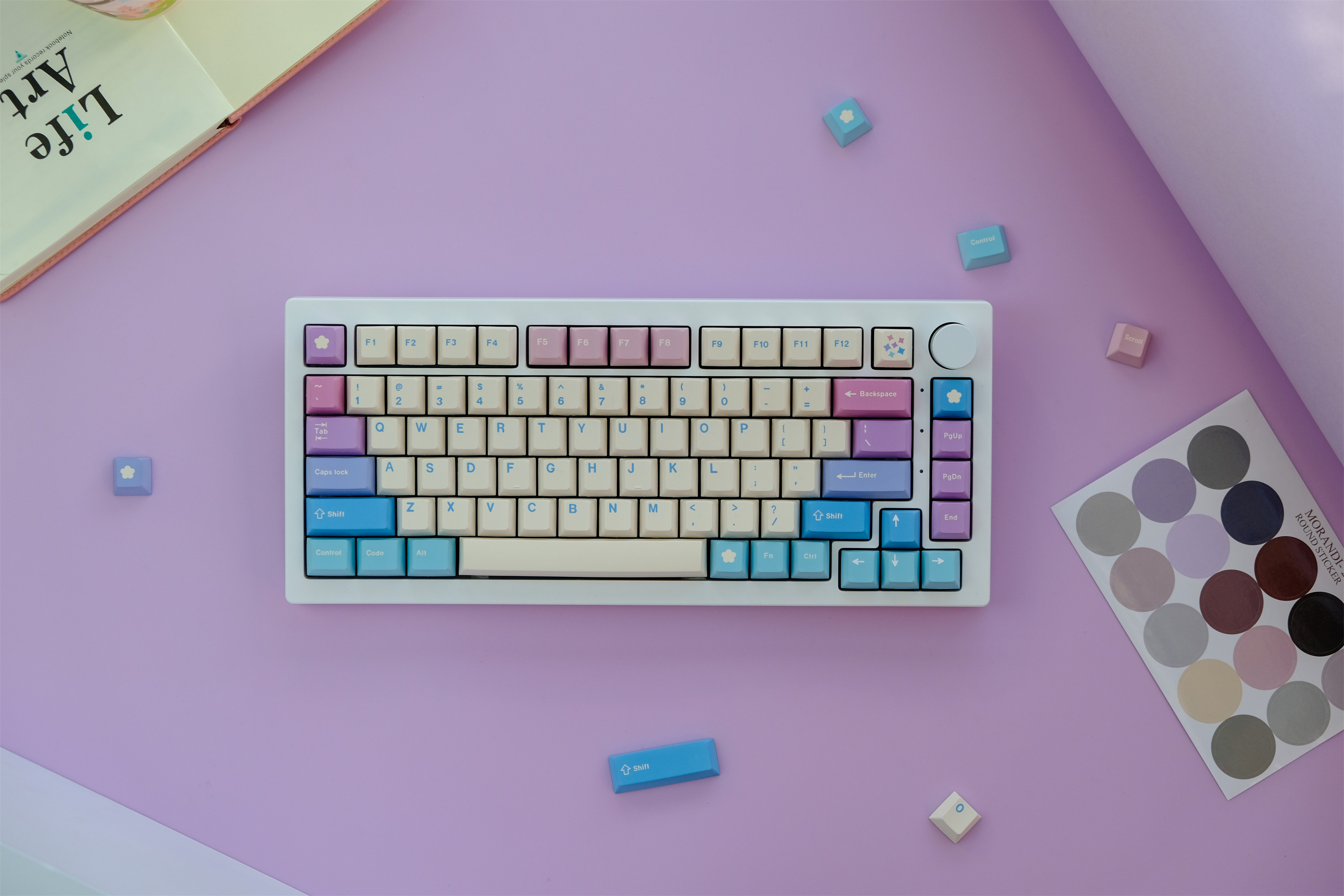 GMK Fairy Keycaps Set 129 Keys PBT Keyboard Cap Cherry Profile game ...