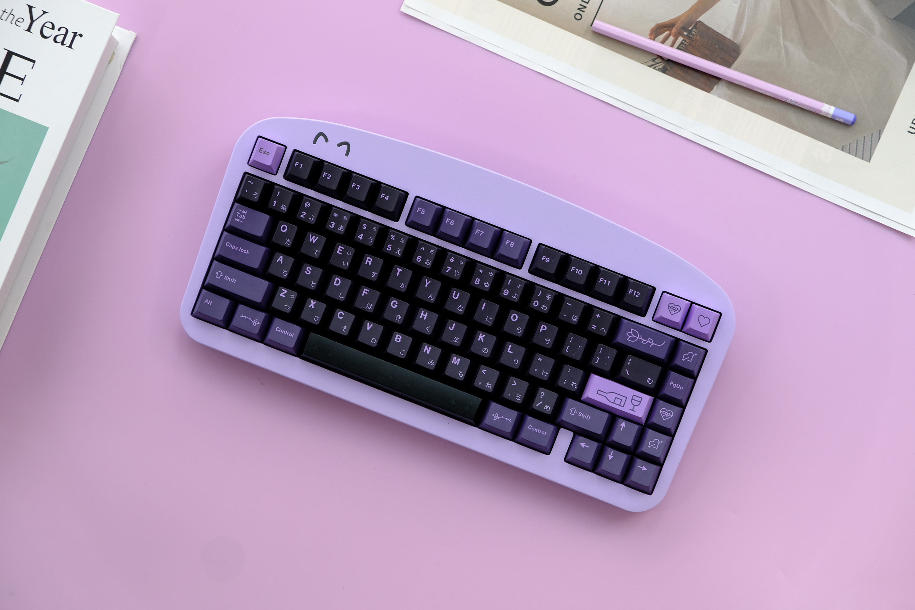 GMK First Love Keycaps Set 129 Keys PBT Keyboard Cap Cherry Profile GMK ...