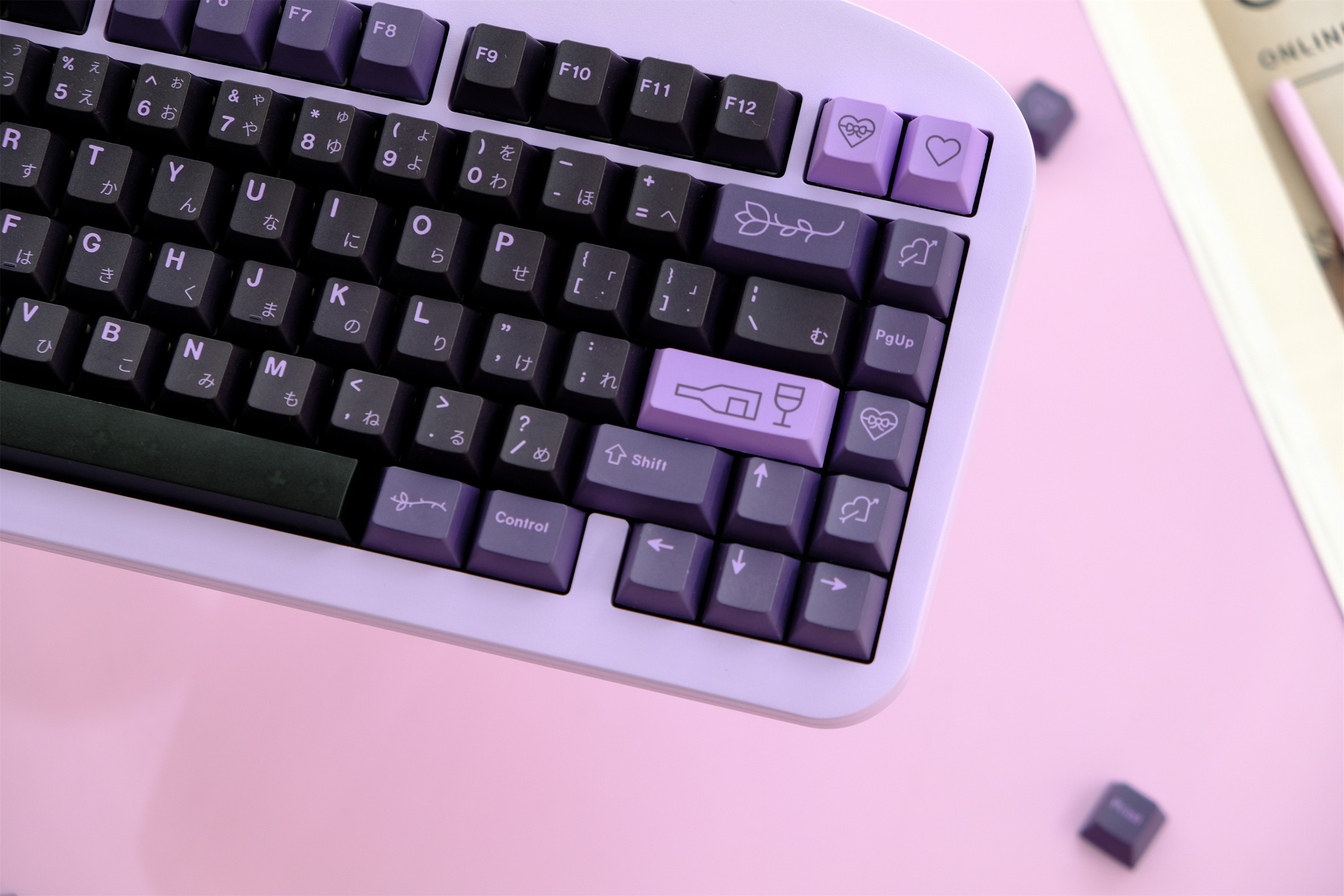 GMK First Love Keycaps Set 129 Keys PBT Keyboard Cap Cherry Profile GMK ...