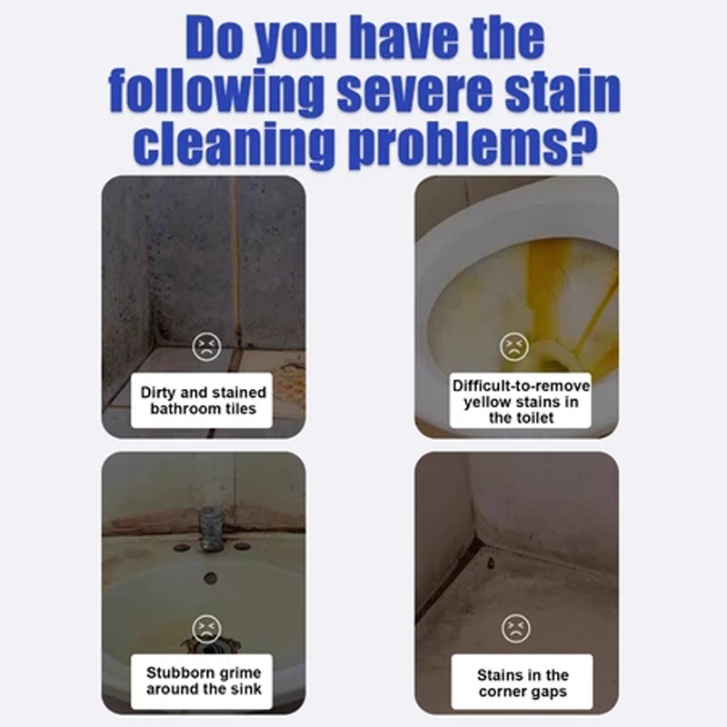 Bathroom Tile Cleaner 99.9% Anti-Bacterial Toilet Cleaner Floor Cleaner ...