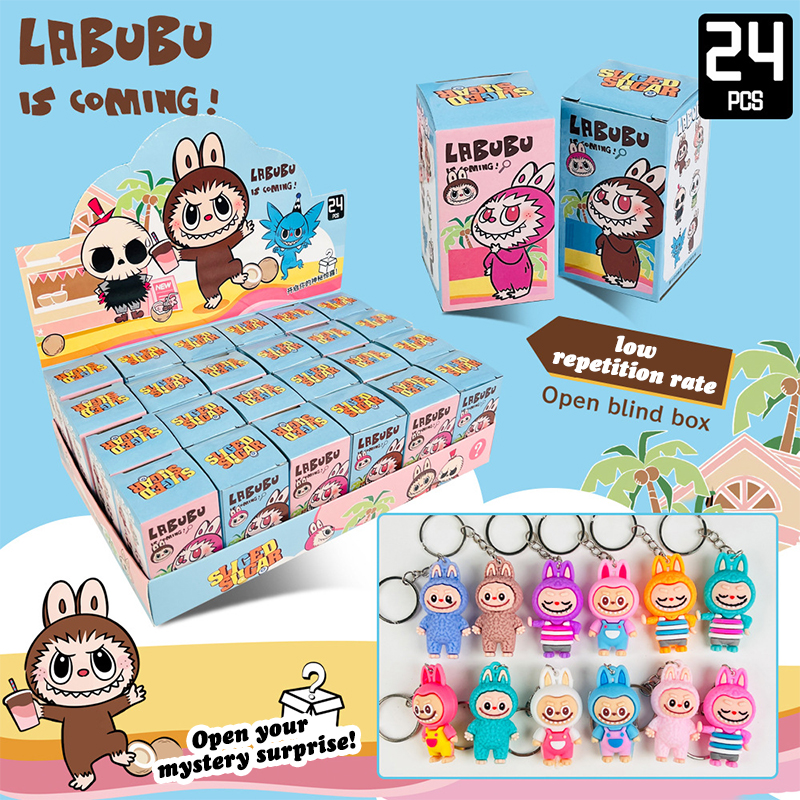 HOMLY ⚡Ready Stock⚡Capybara Keychain Cute Blind Box Set Miniso Capybara ...