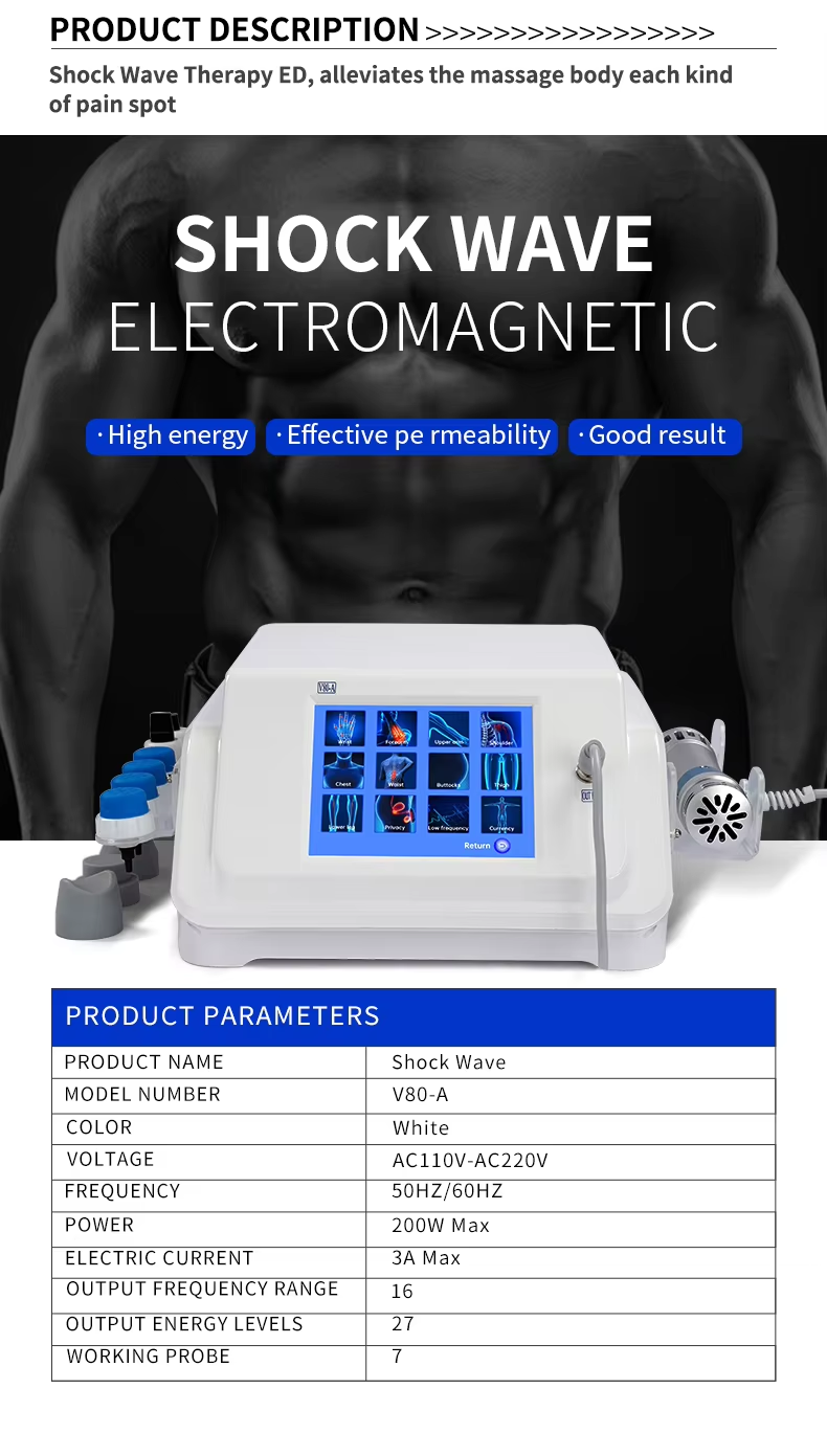 Shock Wave Physical Ultrasound Therapy Shockwave ESWT Therapy Machine ...