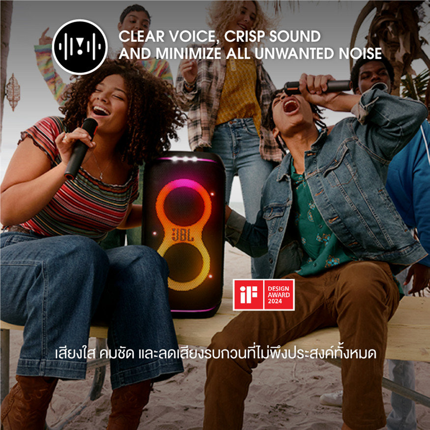 JBL Party Box Wireless Mic, Dual Wireless Microphone, Dual Microphone ...