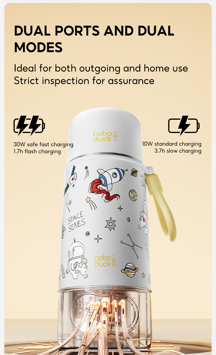 Boboduck Baby Portable Wireless Thermostatic Kettle Essential for ...
