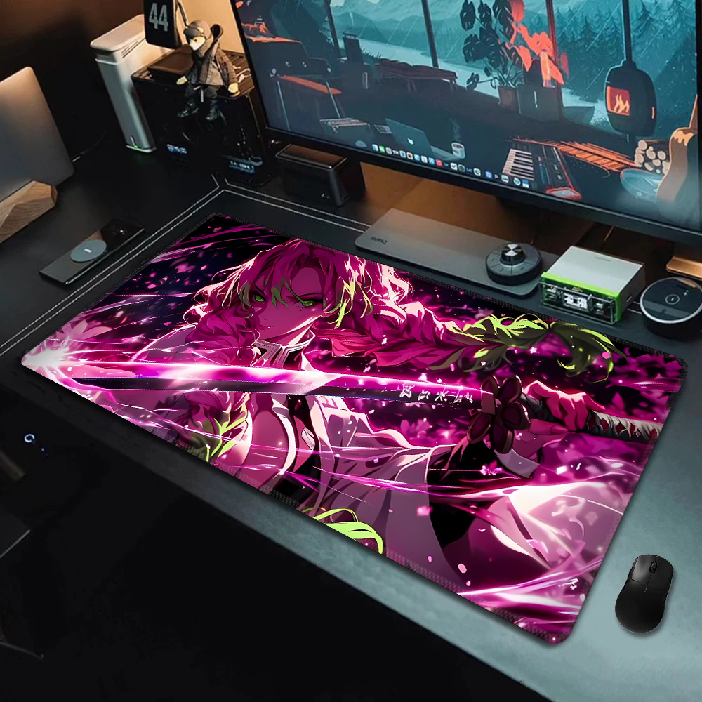Mouse Pad Gaming Demon Slayer Kanroji Mitsuri Mousepad Large Customize ...