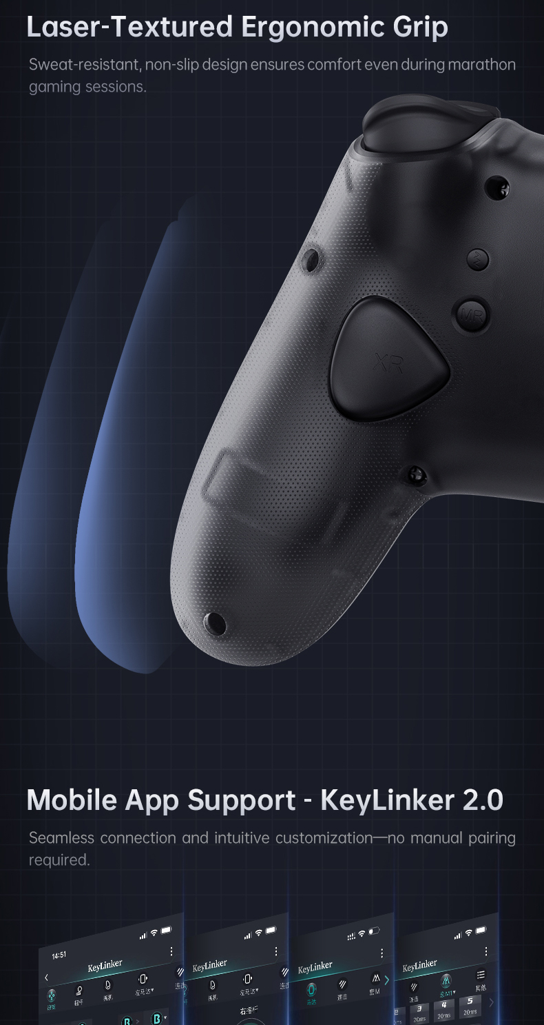 Machenike S3 Switch Button Layout Dual-Mode Gaming Controller With ...