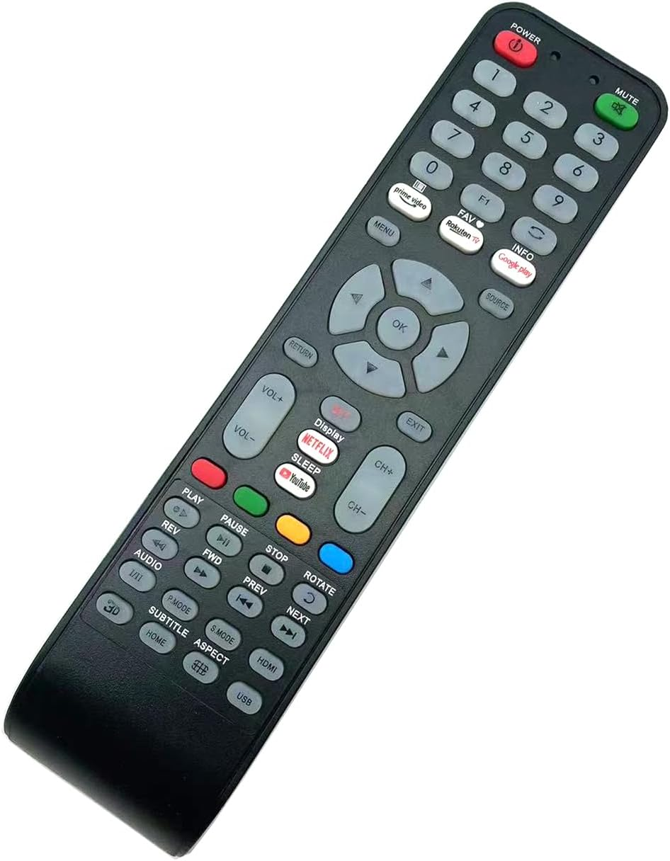 Universal Remote for TV RM-L1210 Pro Sharp Hisense Skyworth Haier ...