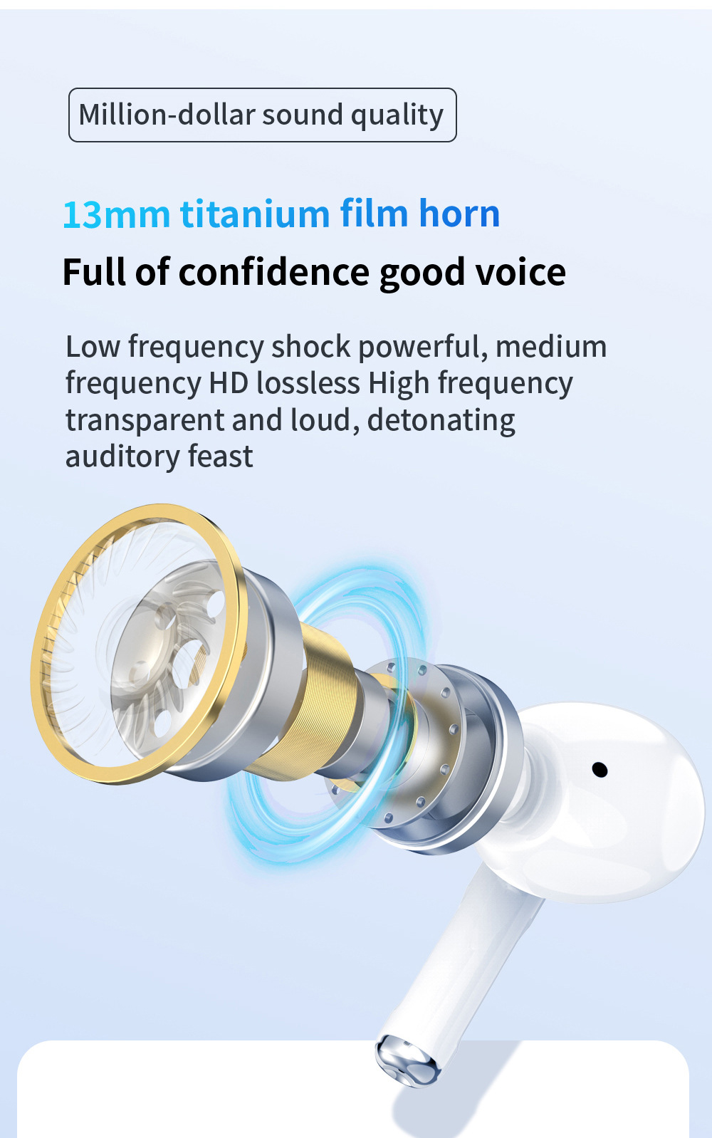 Pro 5 Earbuds TWS Bluetooth Earphones Full-Function Configuration In ...
