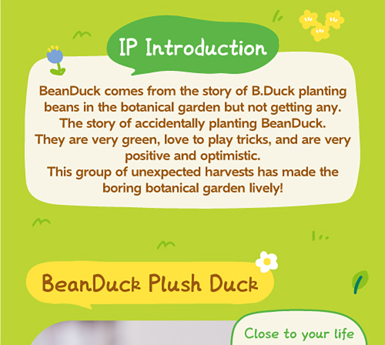 B.Duck® Plush Toy Cuddle Duck Cute Stuffed Animals Cozy Posture Support ...