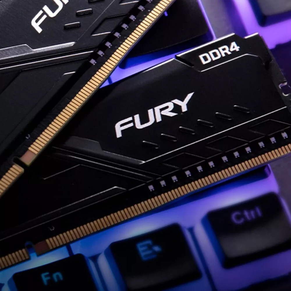 Kingston HyperX Fury DDR4 RAM 8GB DDR4 2666MHz PC4-21300U HX426C16FB/8 ...