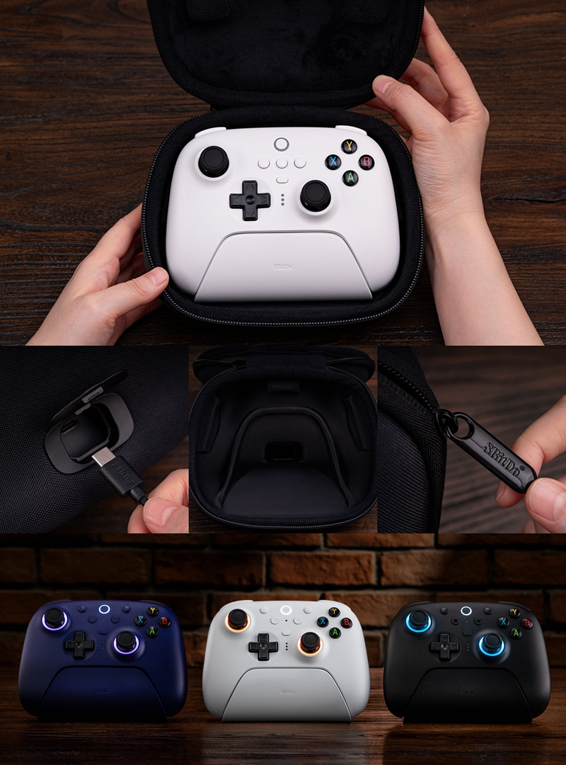 8BitDo Classic Controller Travel Case for 8BitDo Ultimate 2 Controller ...