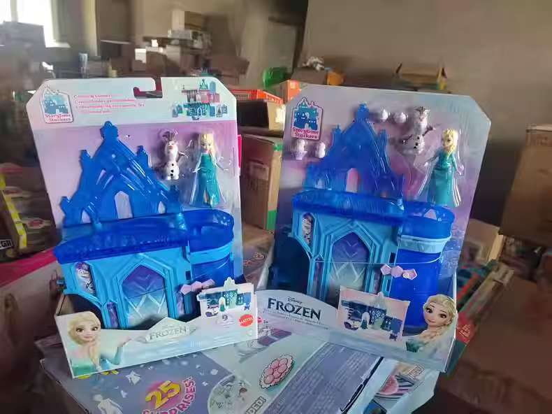Mattel Disney Princess Toys, Storytime Stackers Elsa Ice Palace ...