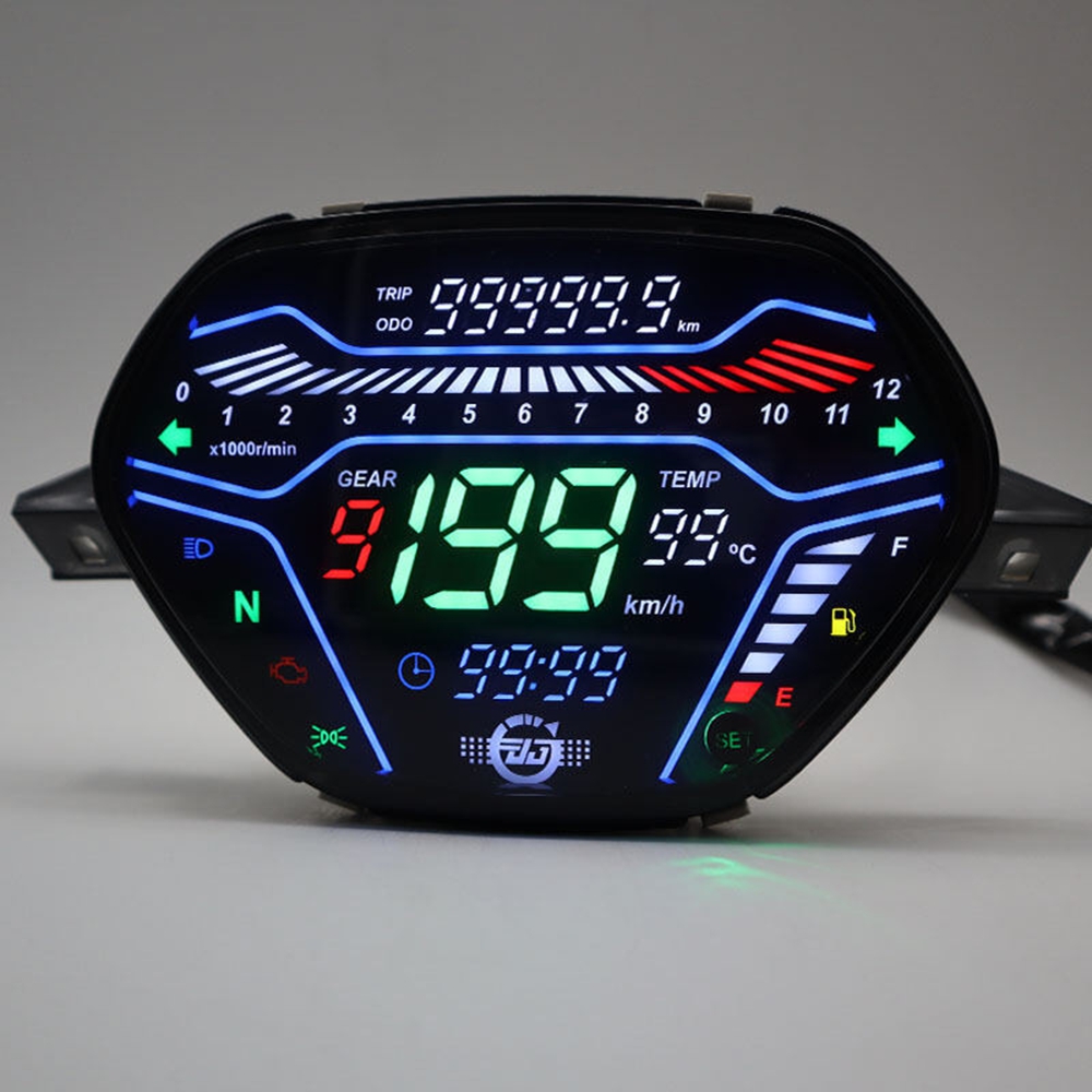 Motorcycle Digital Speedometer Alpha Second Generation Instrument ...