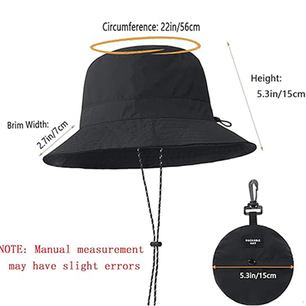 In Stock 】 TANLE UPF50+Double sided Folding Bucket Hat - Waterproof ...