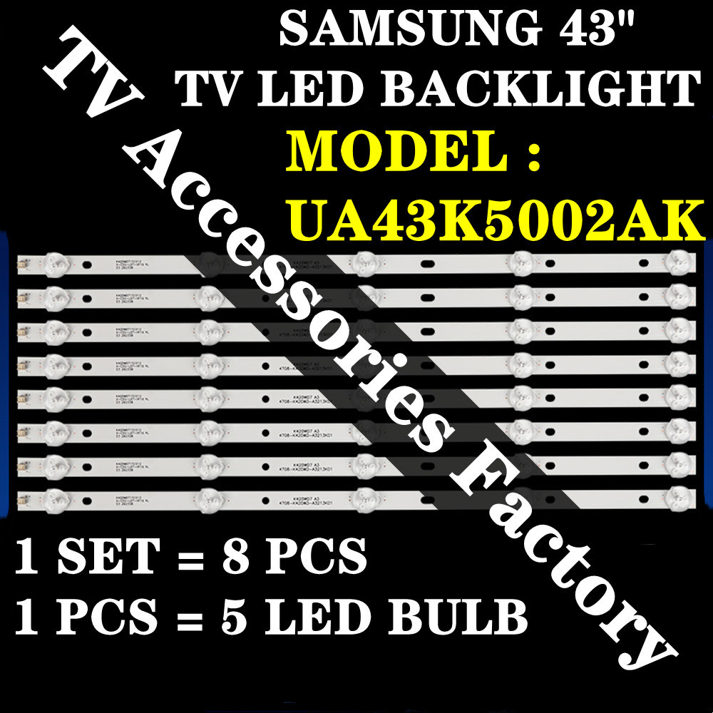UA43K5002AK SAMSUNG 43" TV LED BACKLIGHT (LAMPU TV) SAMSUNG 43 INCH LED TV BACKLIGHT UA43K5002 ...