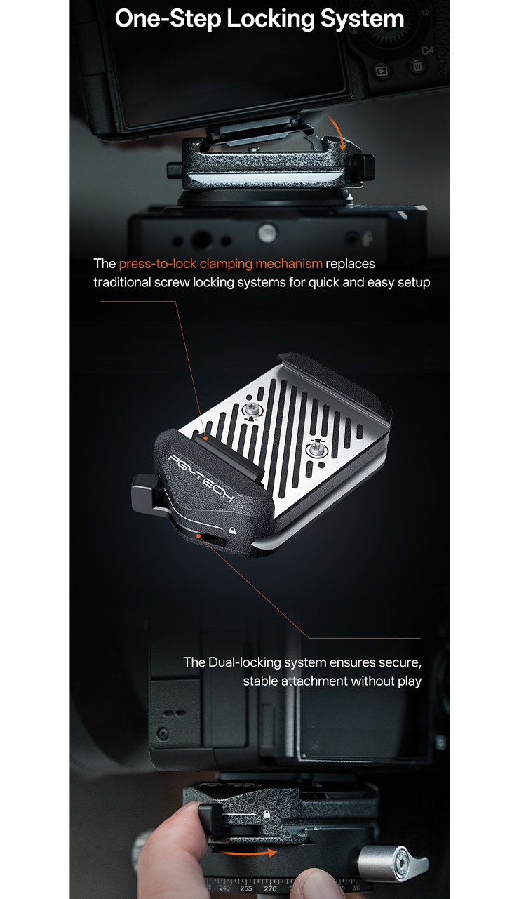 PGYTECH Arca-Type Quick Release Clamp & Plate V2 Set | Shopee Malaysia