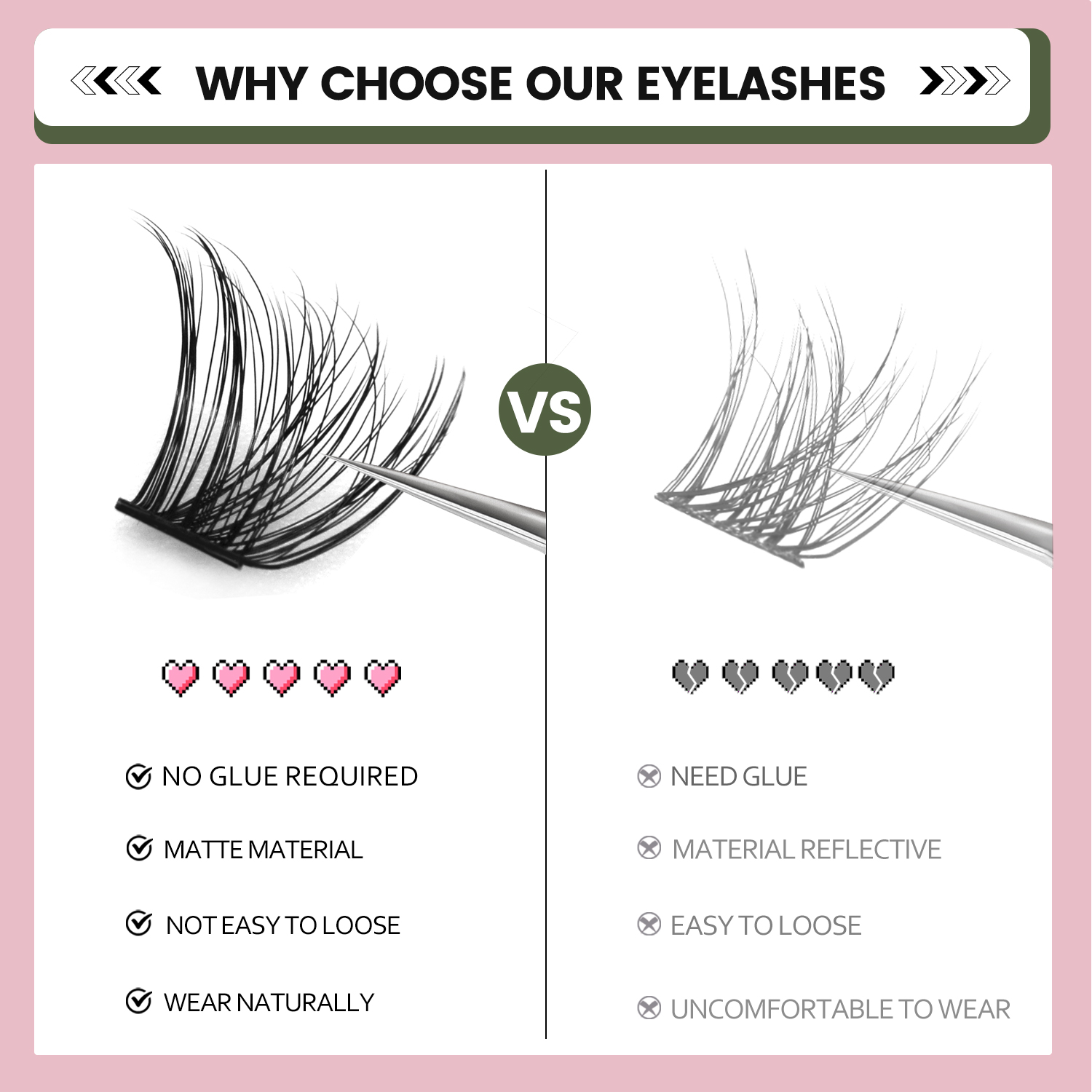 Manga Lash Clusters Kit Natural Lashes Wispy Soft Lash Clusters Anime ...