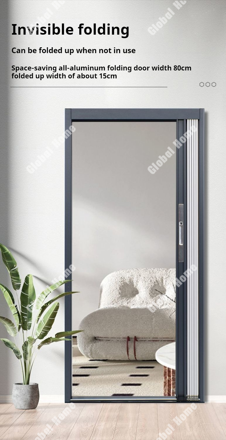All-aluminum alloy folding sliding door, openable sliding door ...