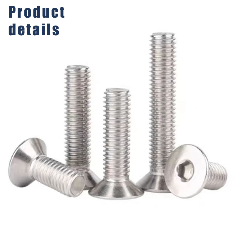 [RL] Allen Screw Hex Sunk Flat Round Head Screws M2 M3 M4 M5 M6 M8 M10 ...