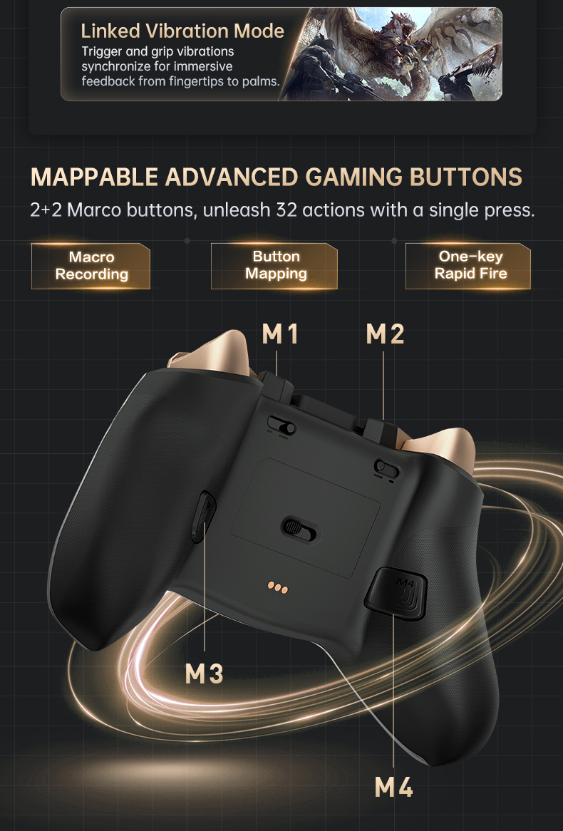 Machenike G5 Pro V2 Optical Gaming Controller Optical Trigger Optical ...
