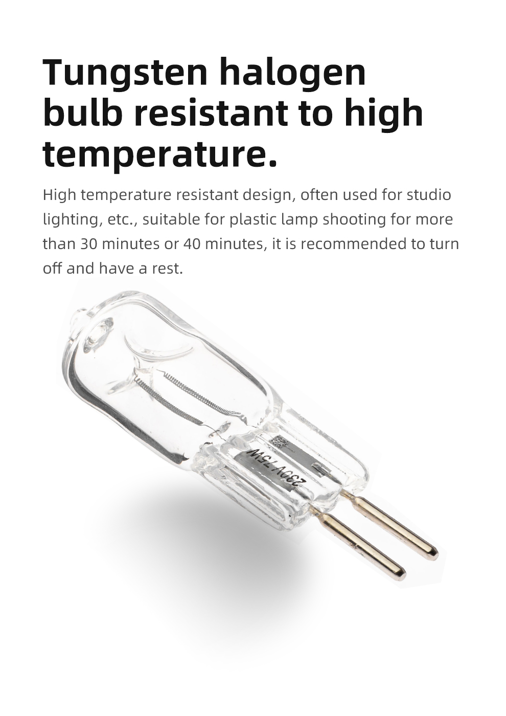 Godox Original 75W Styling Bulb 150 160 200 250W Studio Flash Shooting ...