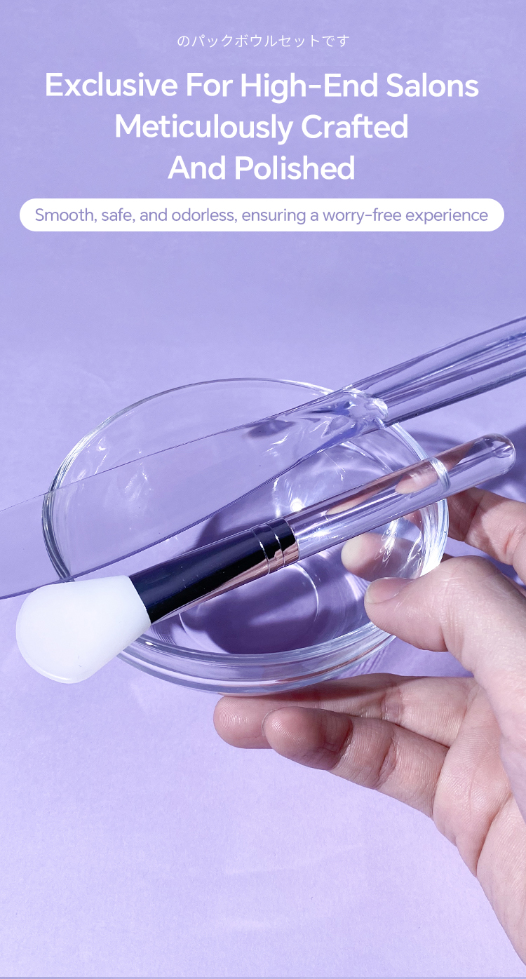 Skin Care DIY Mask Set Clear Rod Mask Brush Modulated Soft Film ...