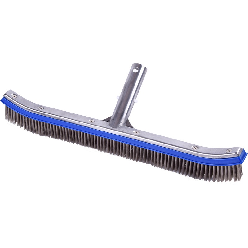 Swimming pool wall brush/ pool broom[Ready Stock] 18 inch Curved ...