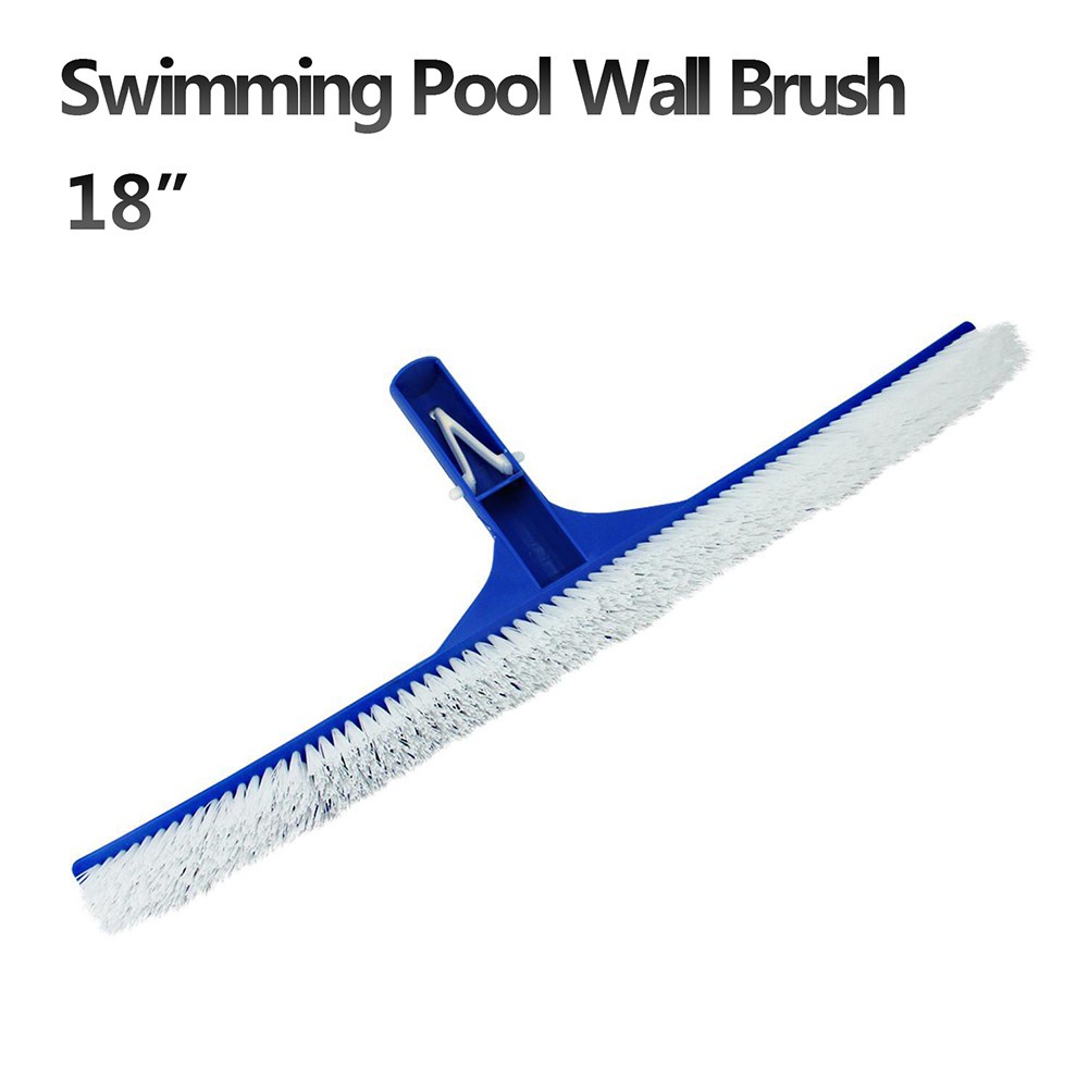 Swimming pool wall brush/ pool broom[Ready Stock] 18 inch Curved ...
