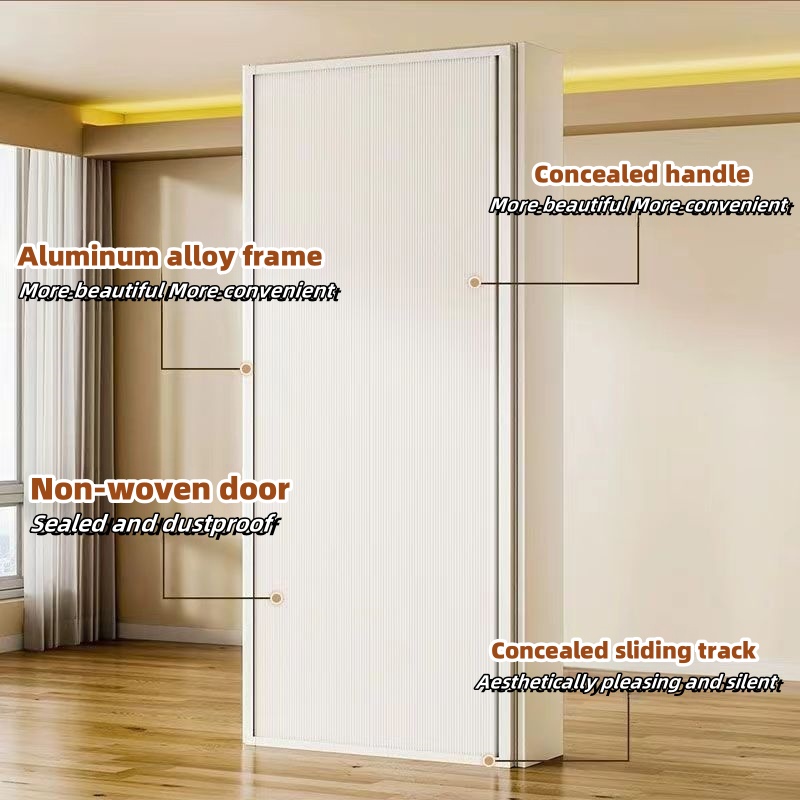 [Custom]Honeycomb Folding Door Invisible Partition Door Kitchen Sliding ...