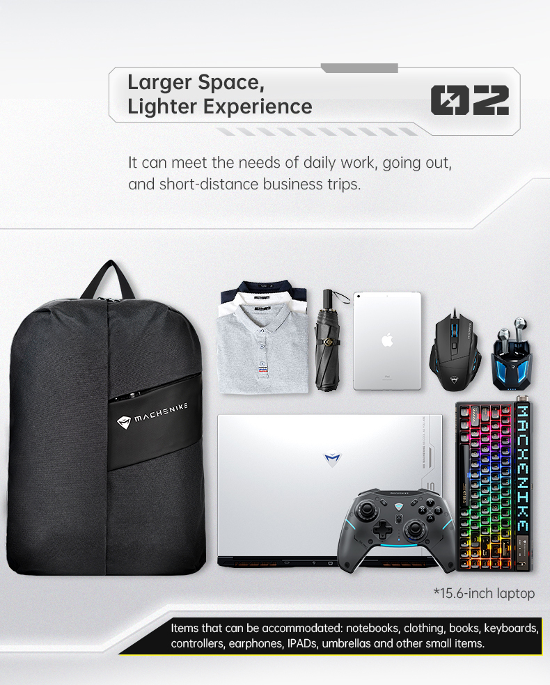 Machenike B220 Laptop Backpack for 15.6-inch Laptop | Shopee Malaysia