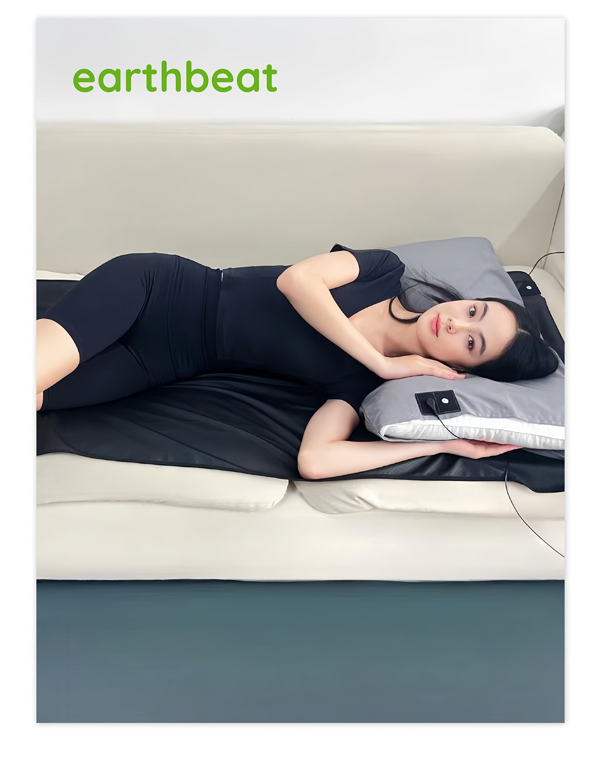 earthbeat Classic Earthing Pillowcase. Silky-Smooth Tencel with ...