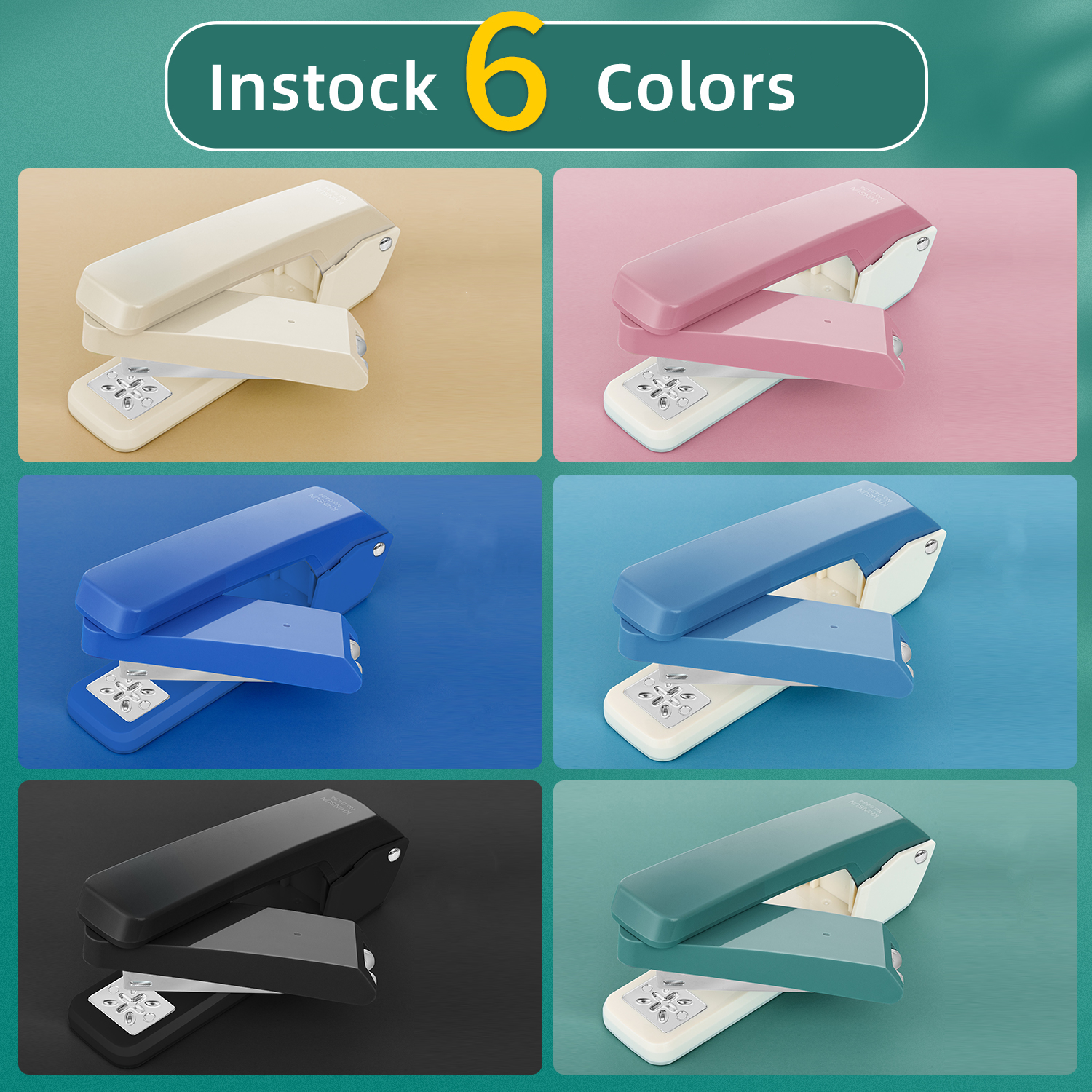 Rotating Stapler Use 24/6 Staples 360 Degree Rotatable Stapling ...